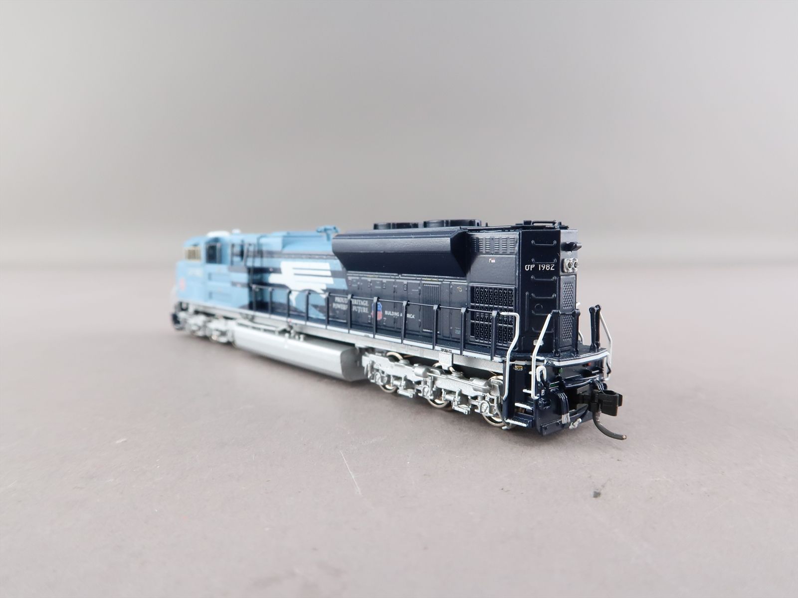 N Brass Model - OMI BA-1150-1 MP MoPac Missouri Pacific Heritage UP Union Pacific SD70ACe #1982 ...