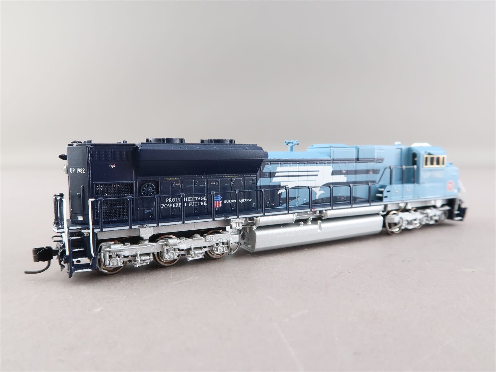 N Brass Model - OMI BA-1150-1 MP MoPac Missouri Pacific Heritage UP Union Pacific SD70ACe #1982 ...