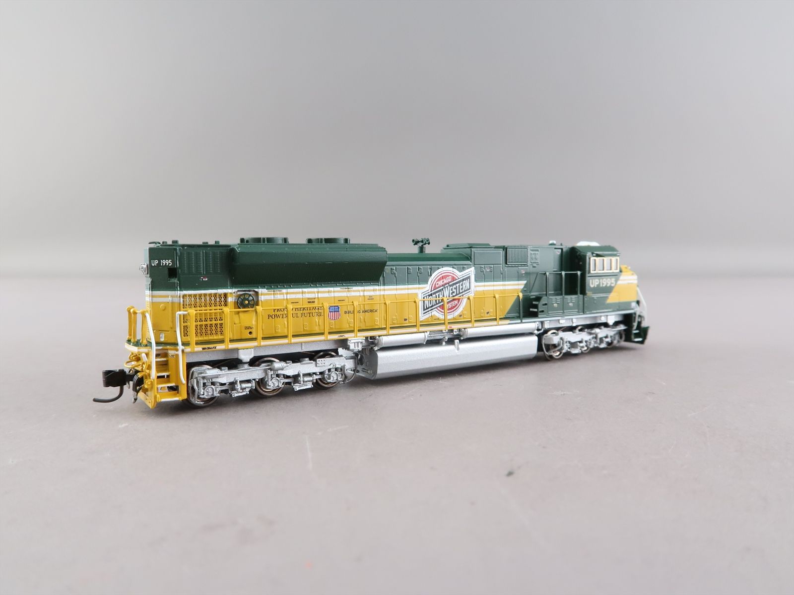 N Brass Model - OMI BA-1152-1 C&NW Chicago & Northwestern Heritage UP Union Pacific SD70ACe ...