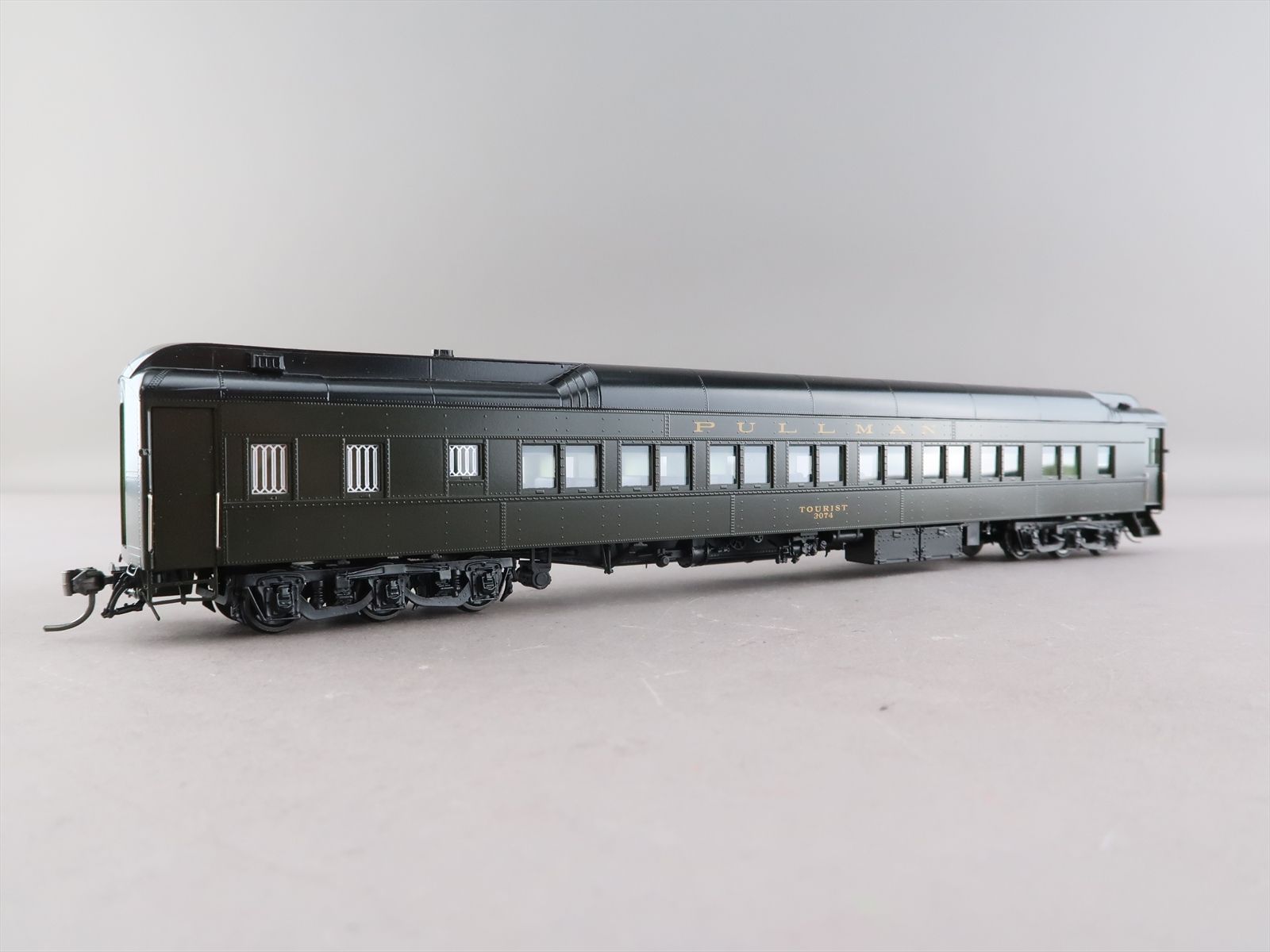HO Brass Model - TCY 1407a 14 Section Pullman Tourist Sleeper #3074 - F ...