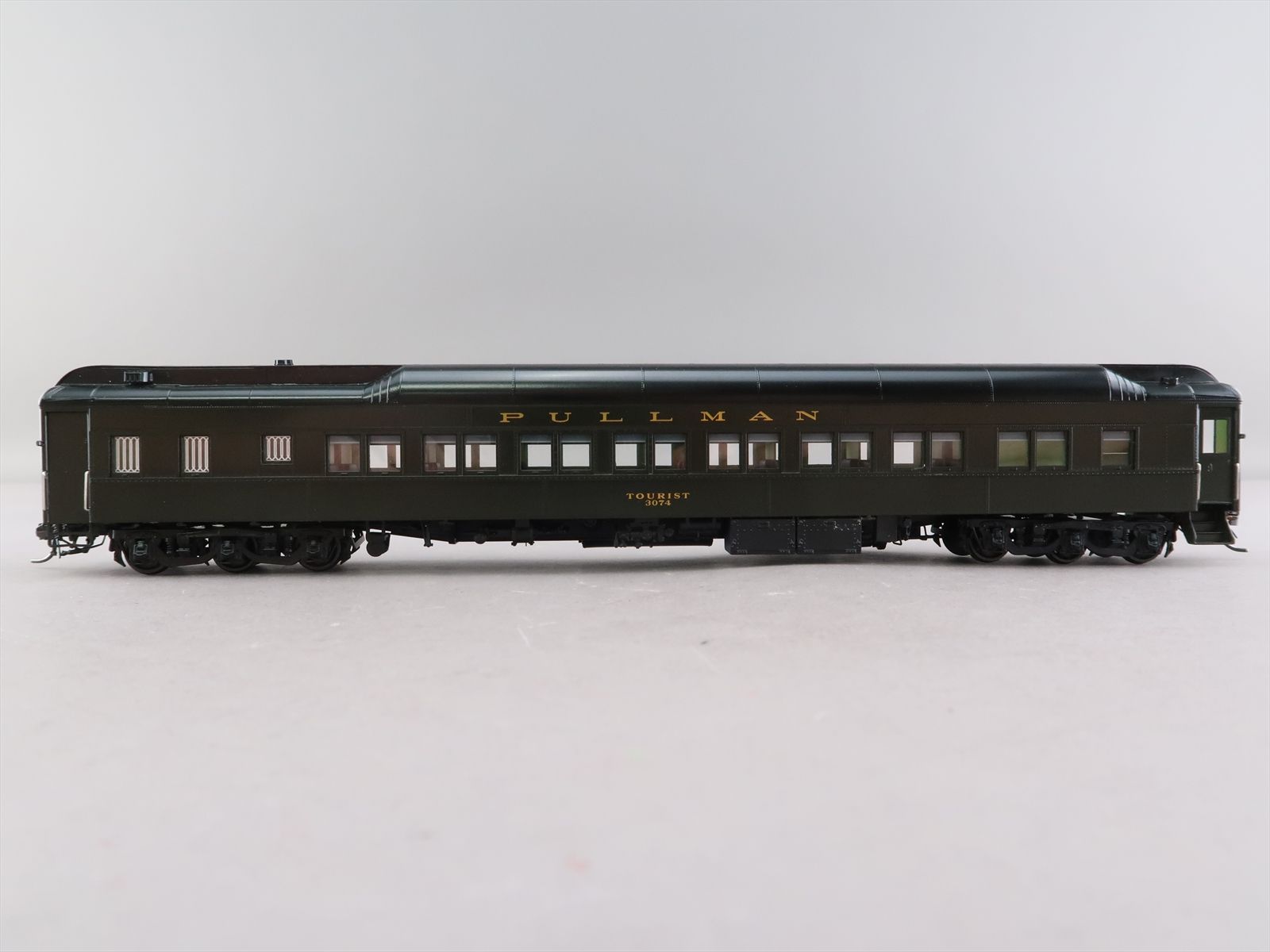 HO Brass Model - TCY 1407a 14 Section Pullman Tourist Sleeper #3074 - F ...