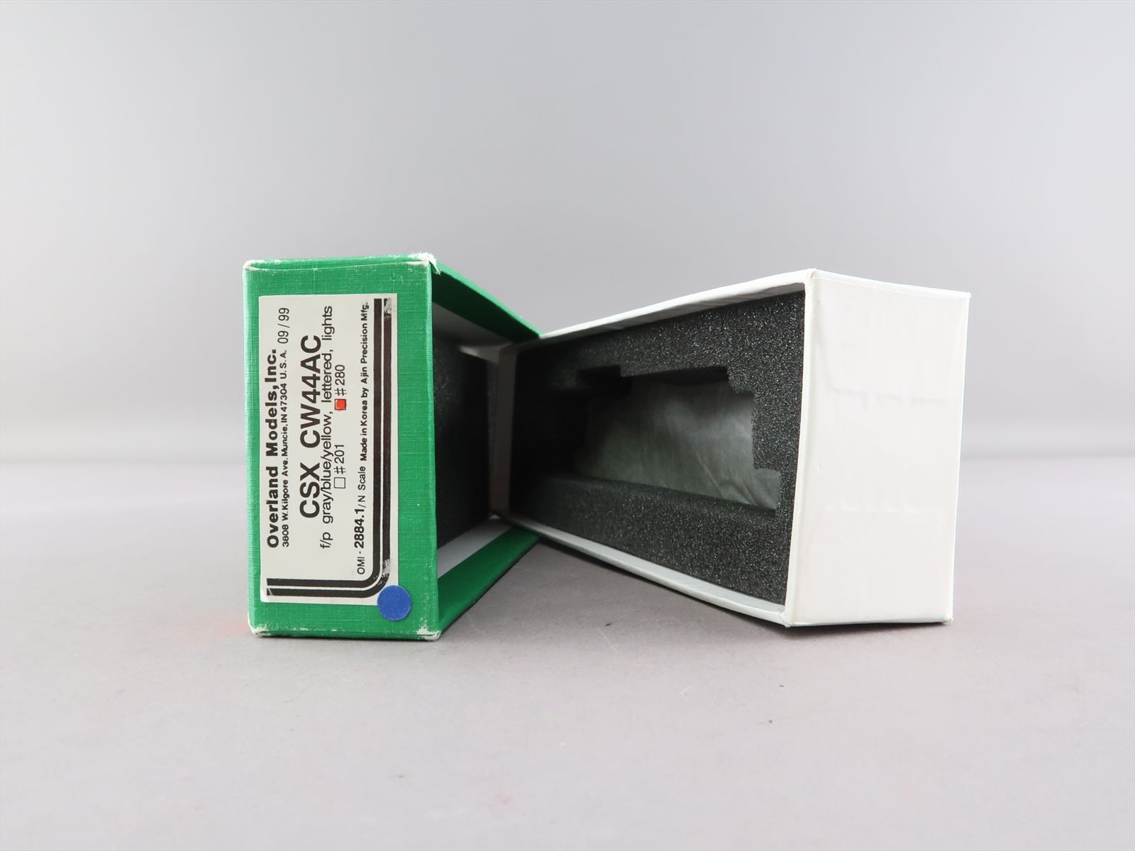 N Brass Model - OMI 2884.1 CSX CW44AC #280 - F/P - 1999 Run - Ajin
