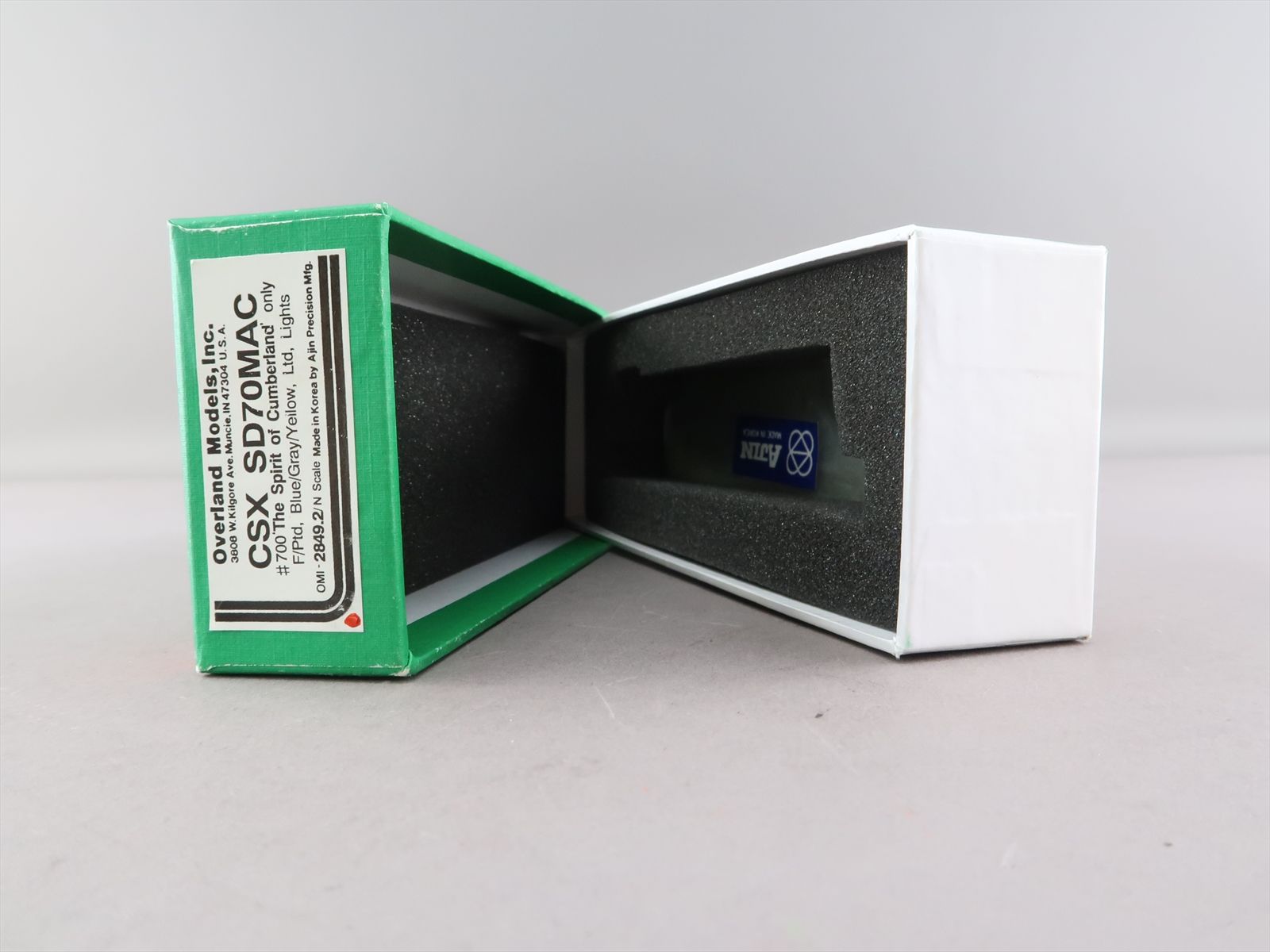 N Brass Model - OMI 2849.2 CSX SD70MAC Spirit of Cumberland #700 - F/P - 1998 Run - Ajin