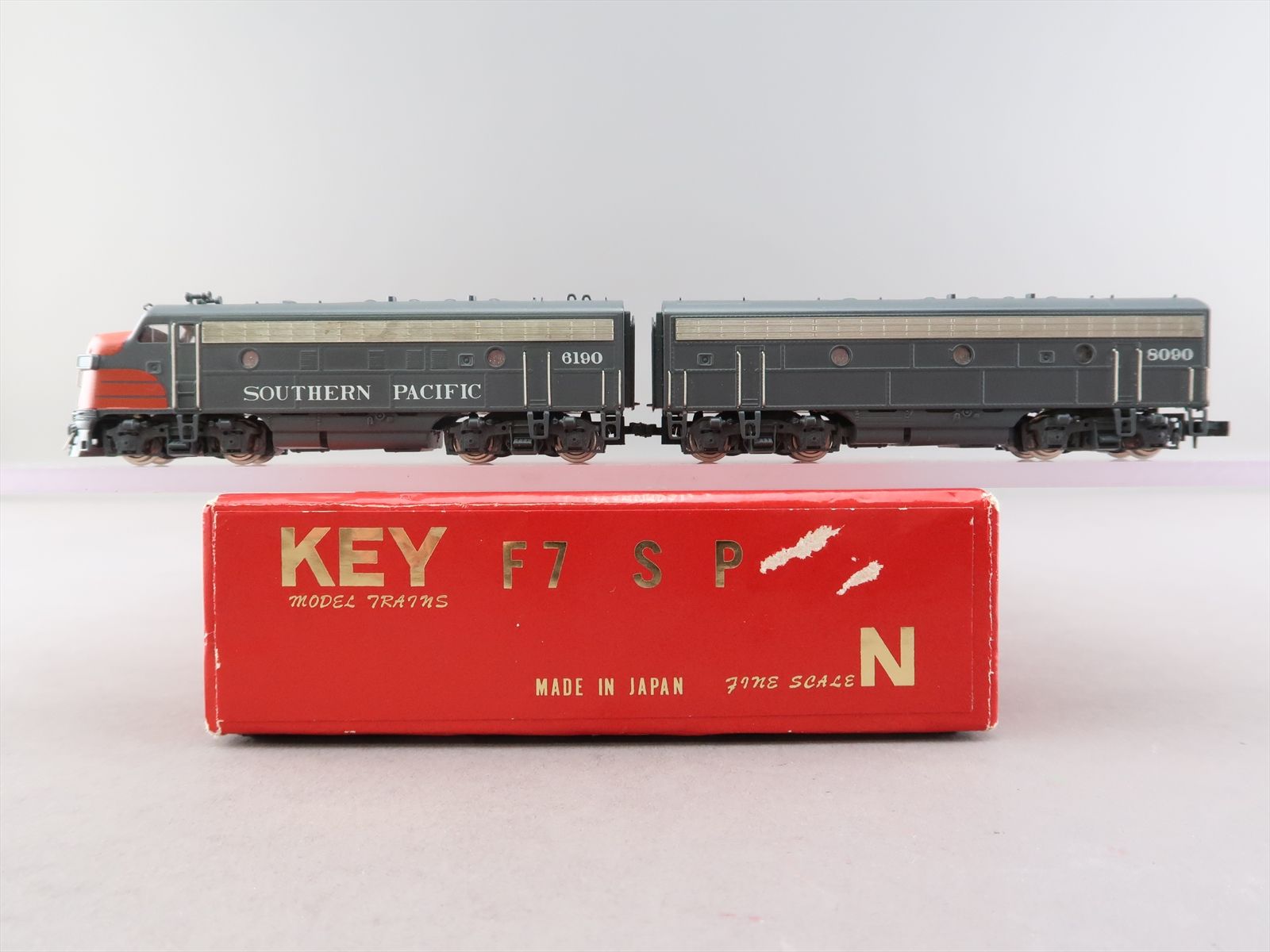 N Brass Model - Key SP Southern Pacific F7 F7A F7B - F/P - 1987 Run ...