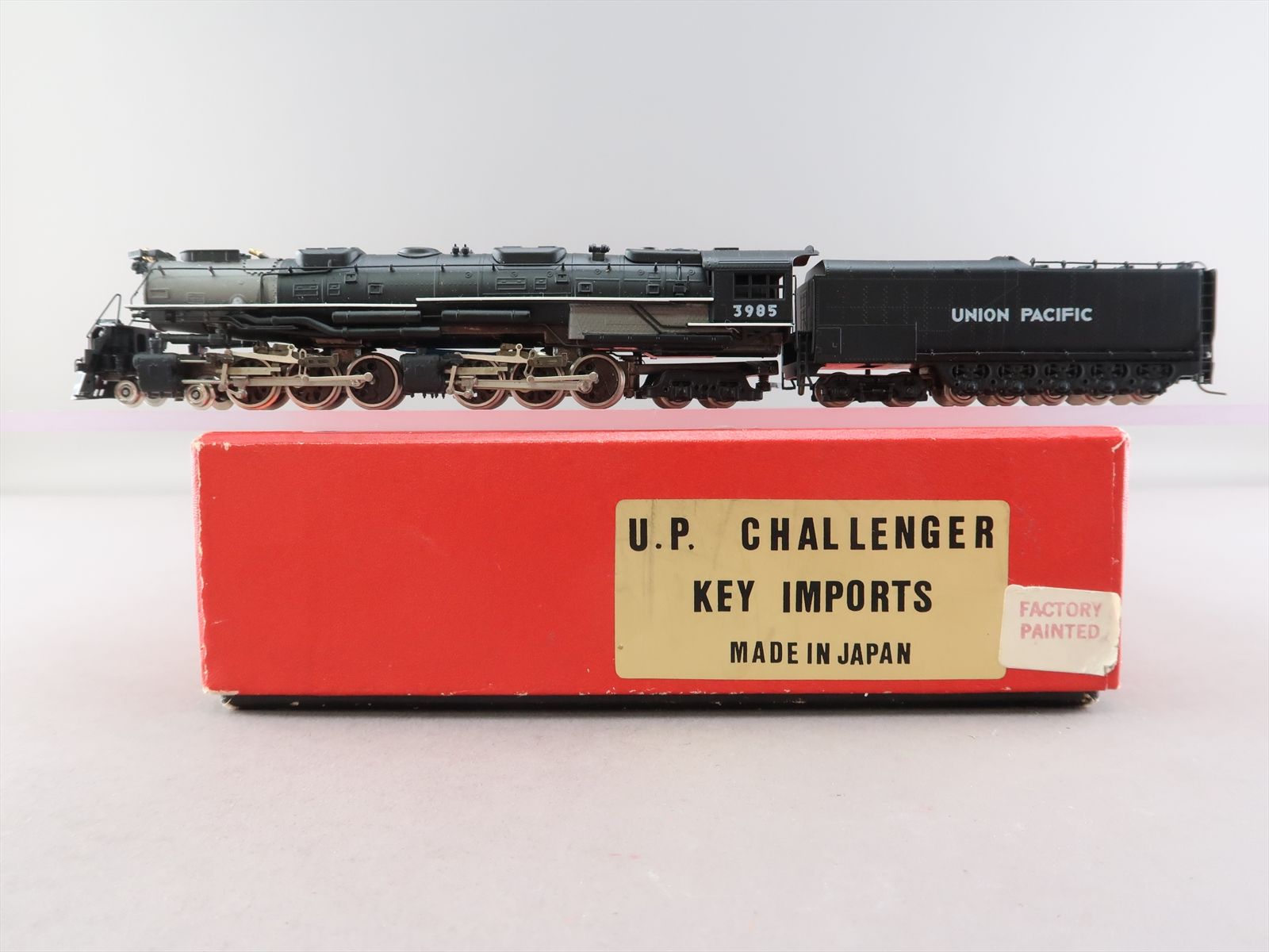 N Brass Model - Key UP Union Pacific Challenger 4-6-6-4 #3985 - F/P ...