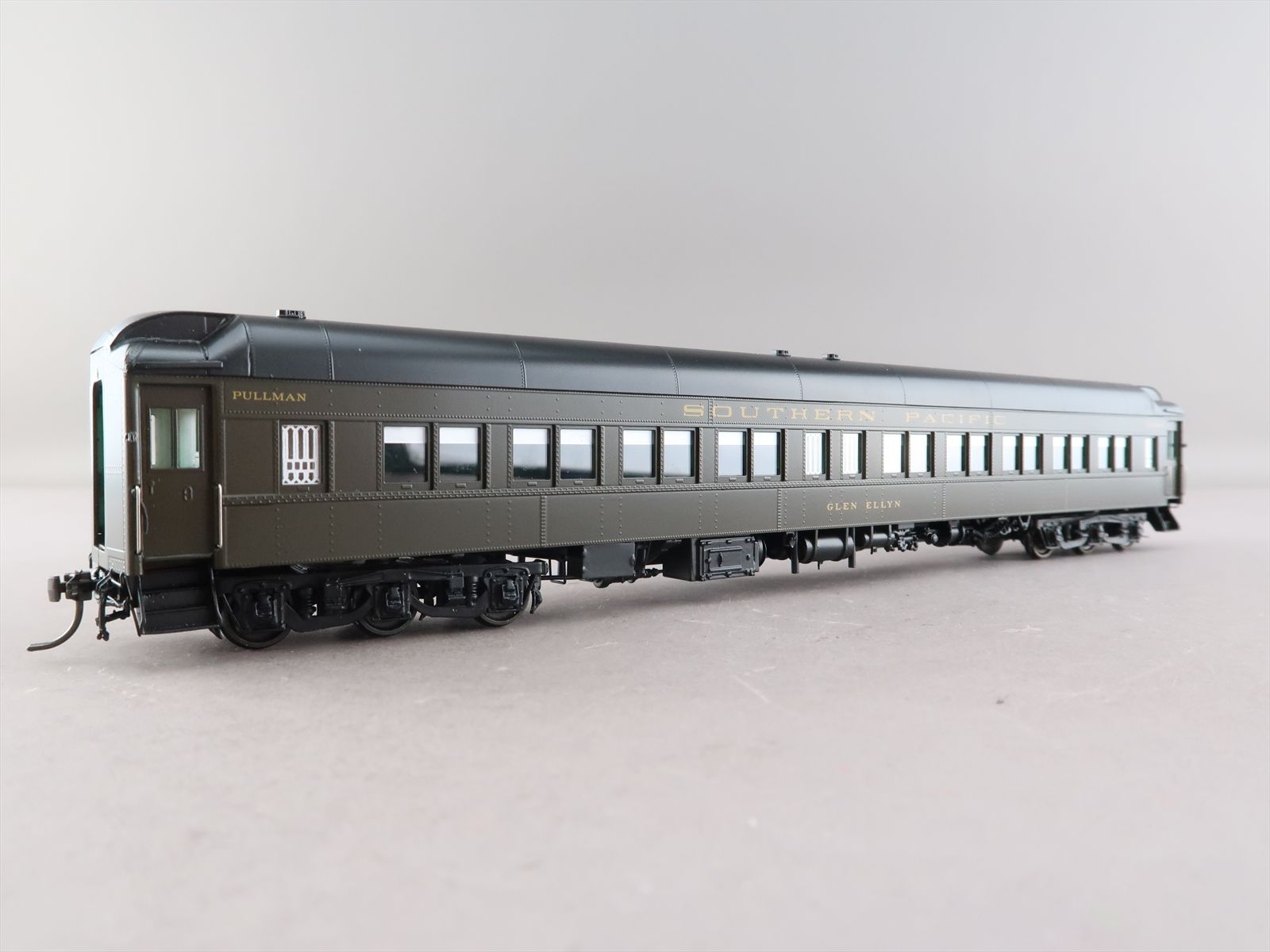 HO Brass Model - TCY 1405 SP Southern Pacific 6-3 Sleeper Dark Olive ...