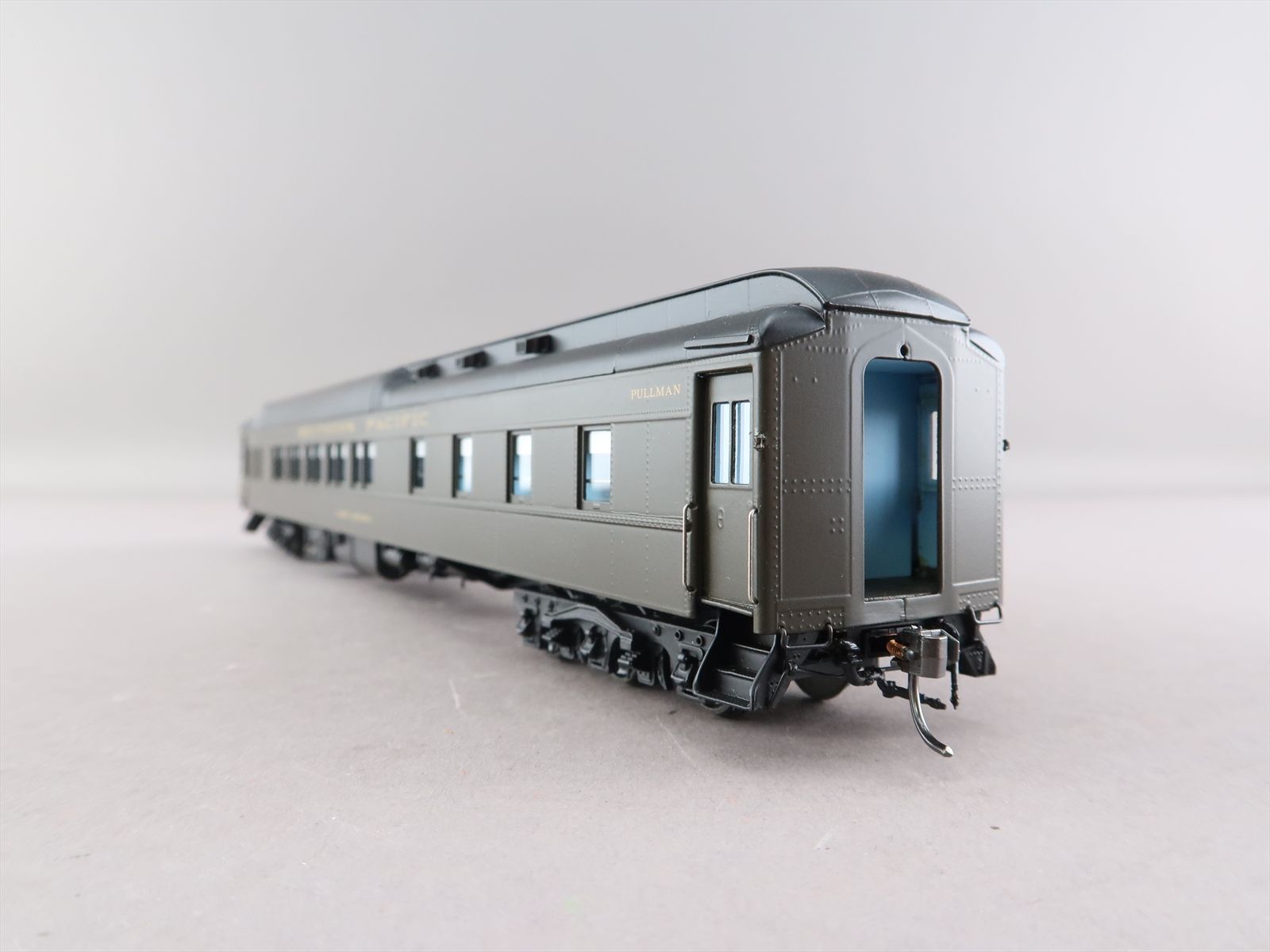 HO Brass Model - TCY 1402 SP Southern Pacific 10-1-2 Sleeper Dark Olive ...