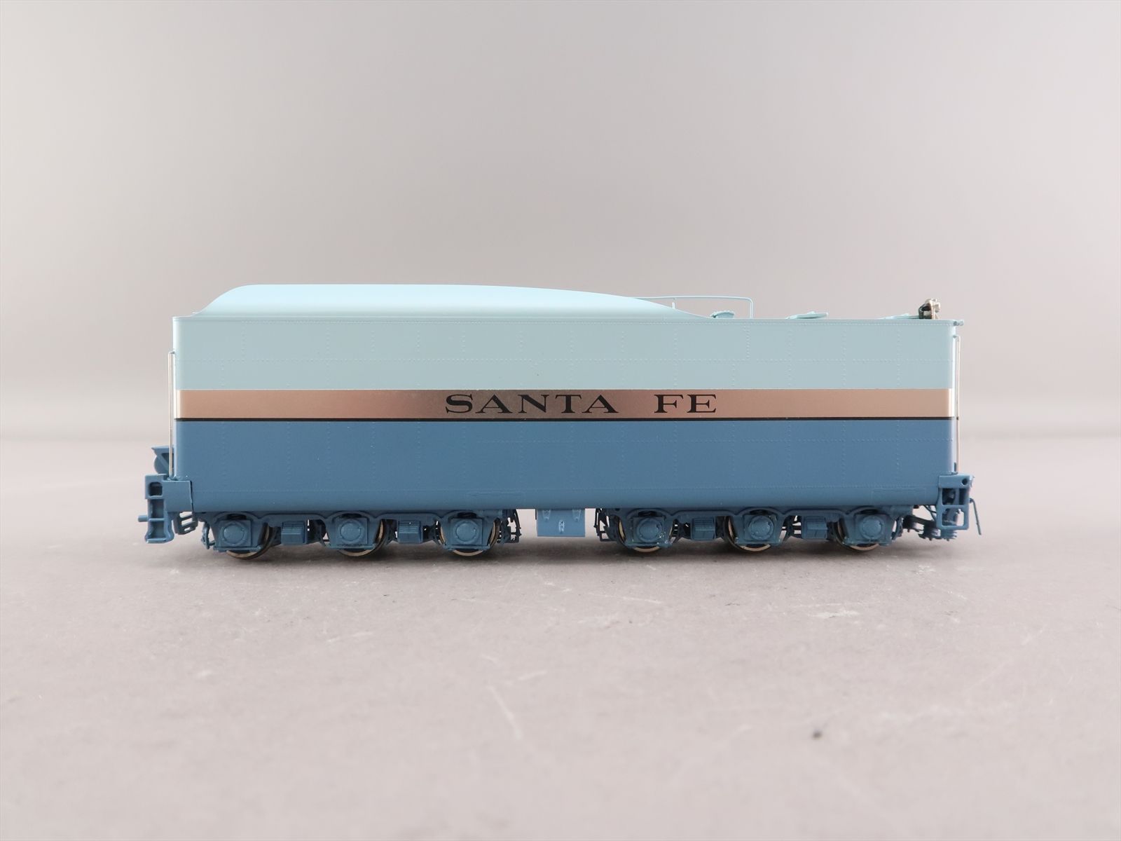 HO Brass Model - HM Hallmark Super Crown AT&SF Santa Fe Streamlined Blue Goose 4-6-4 #3460 ...