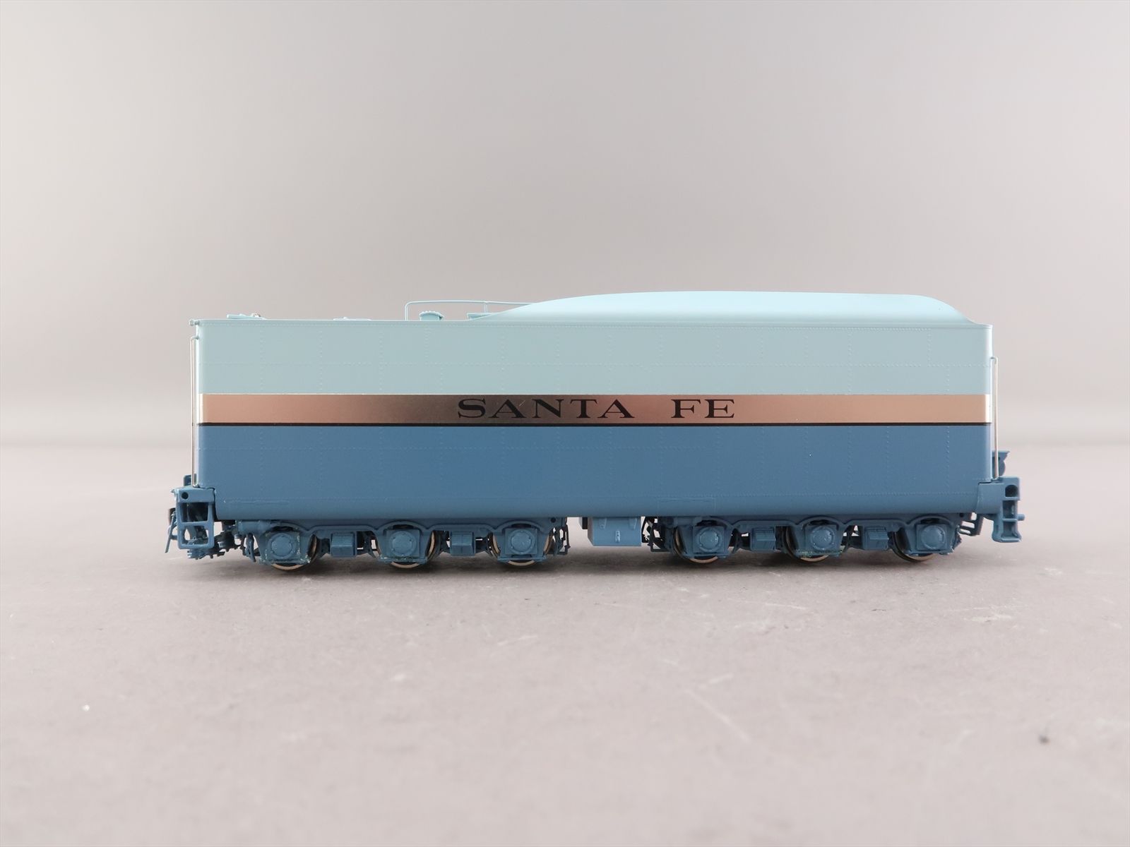 HO Brass Model - HM Hallmark Super Crown AT&SF Santa Fe Streamlined Blue Goose 4-6-4 #3460 ...