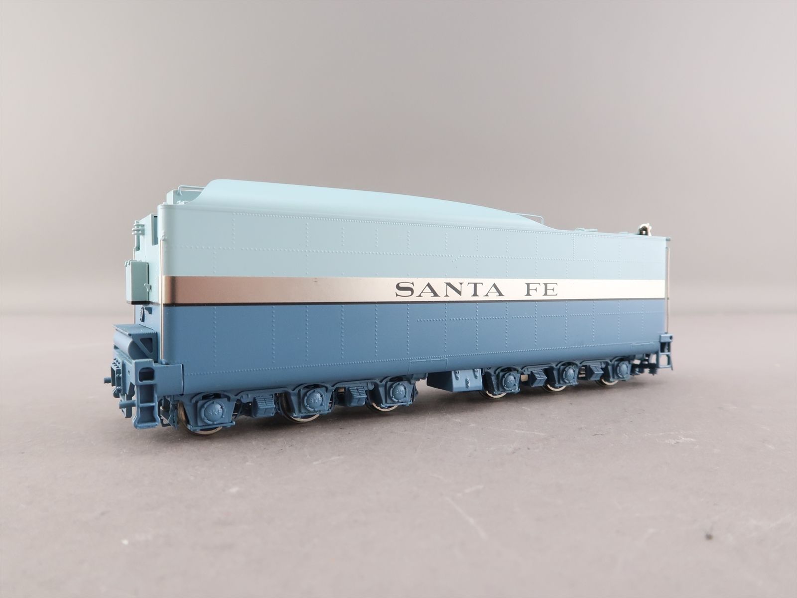 HO Brass Model - HM Hallmark Super Crown AT&SF Santa Fe Streamlined Blue Goose 4-6-4 #3460 ...