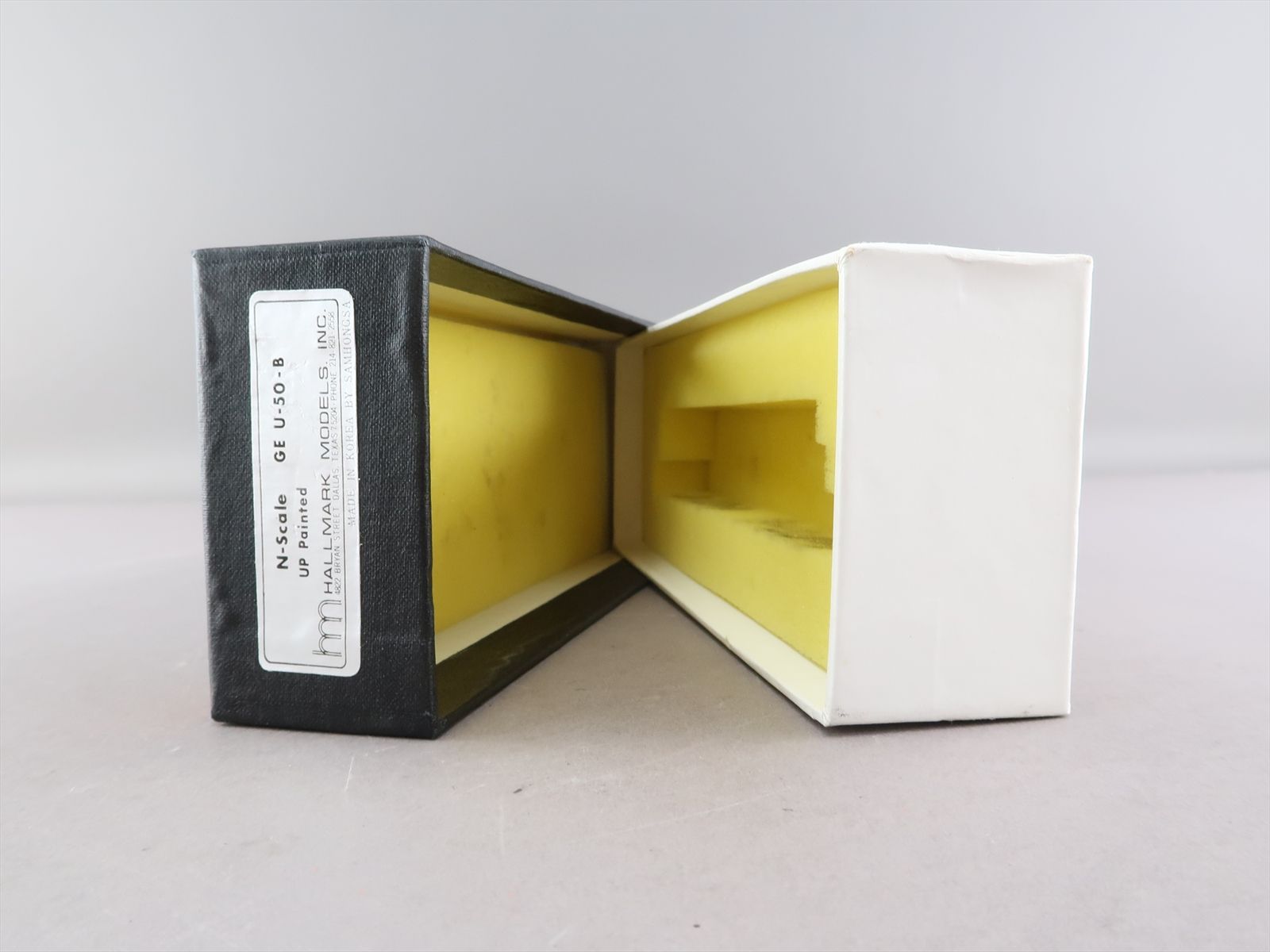 N Brass Model - Hallmark Models UP Union Pacific GE U-50-B Diesel - F/P - 1983 Run - Samhongsa