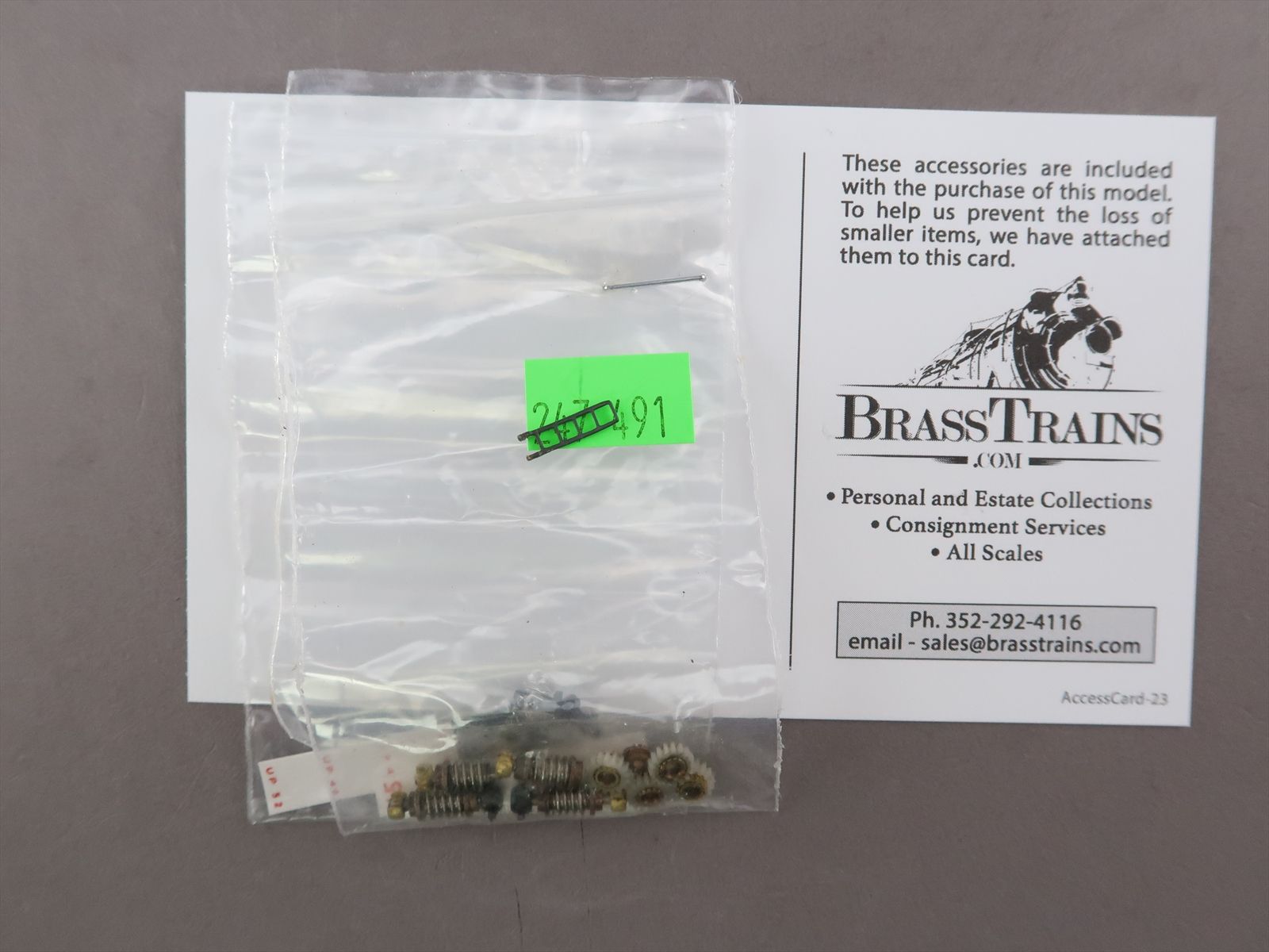 N Brass Model - Hallmark Models UP Union Pacific GE U-50-B Diesel - F/P - 1983 Run - Samhongsa