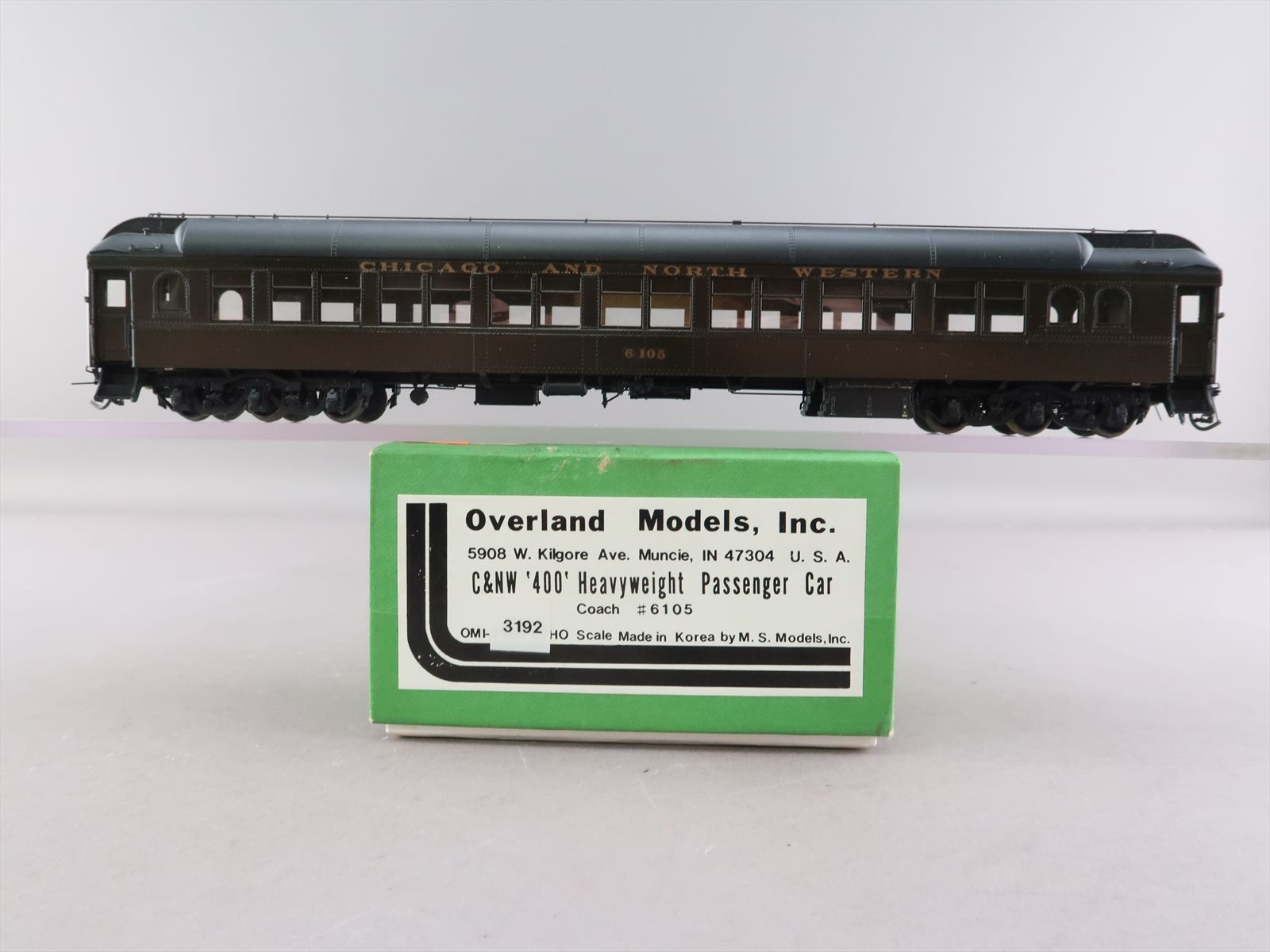 HO Brass Model - OMI 3192 C&NW Chicago & Northwestern Route of 400 ...