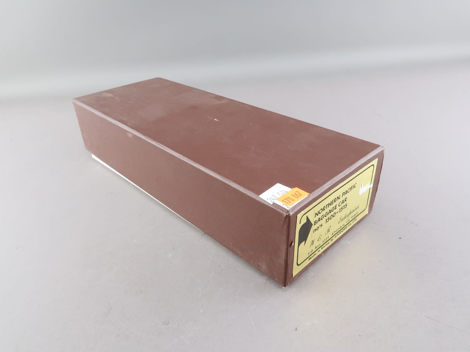 HO Brass Model - W&R NP Northern Pacific Baggage Car #1500 - 1515 ...