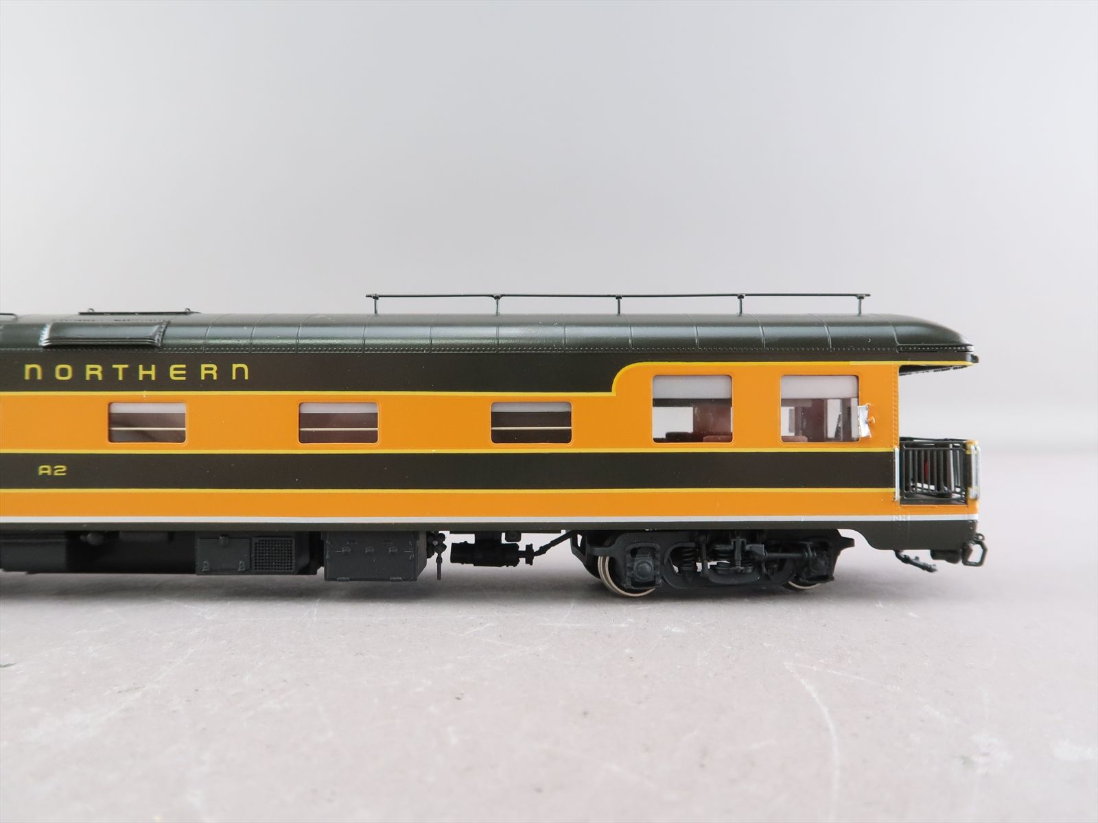 HO Brass Model - W&R BN Burlington Northern Business Car Columbia River ...