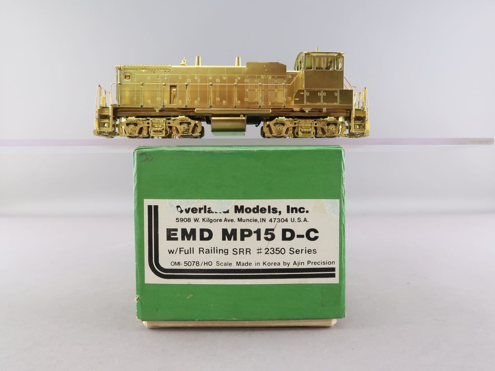 HO Brass Model - OMI 5078 SOU Southern MP15DC - Unpainted - 1987 Run - Ajin - RARE!