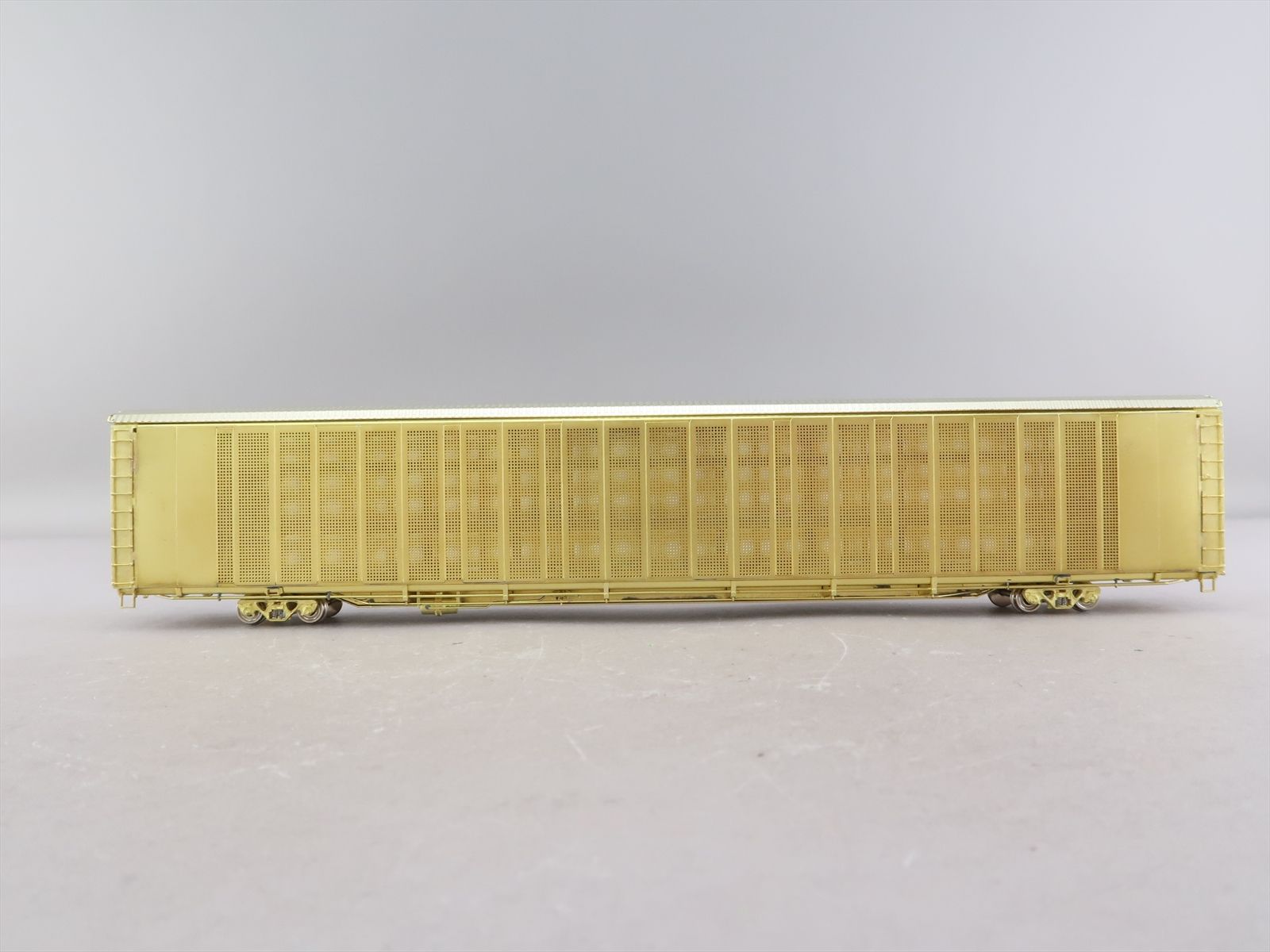 HO Brass Model - OMI 3251 AT&SF Santa Fe Safe-T-Pack Auto Rack Tri ...