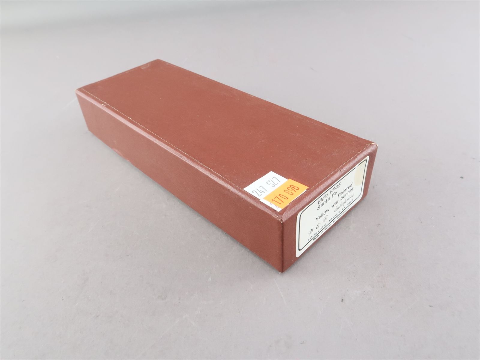 N Brass Model - W&R AT&SF Santa Fe FP45 Yellow Warbonnet - F/P - Samhongsa