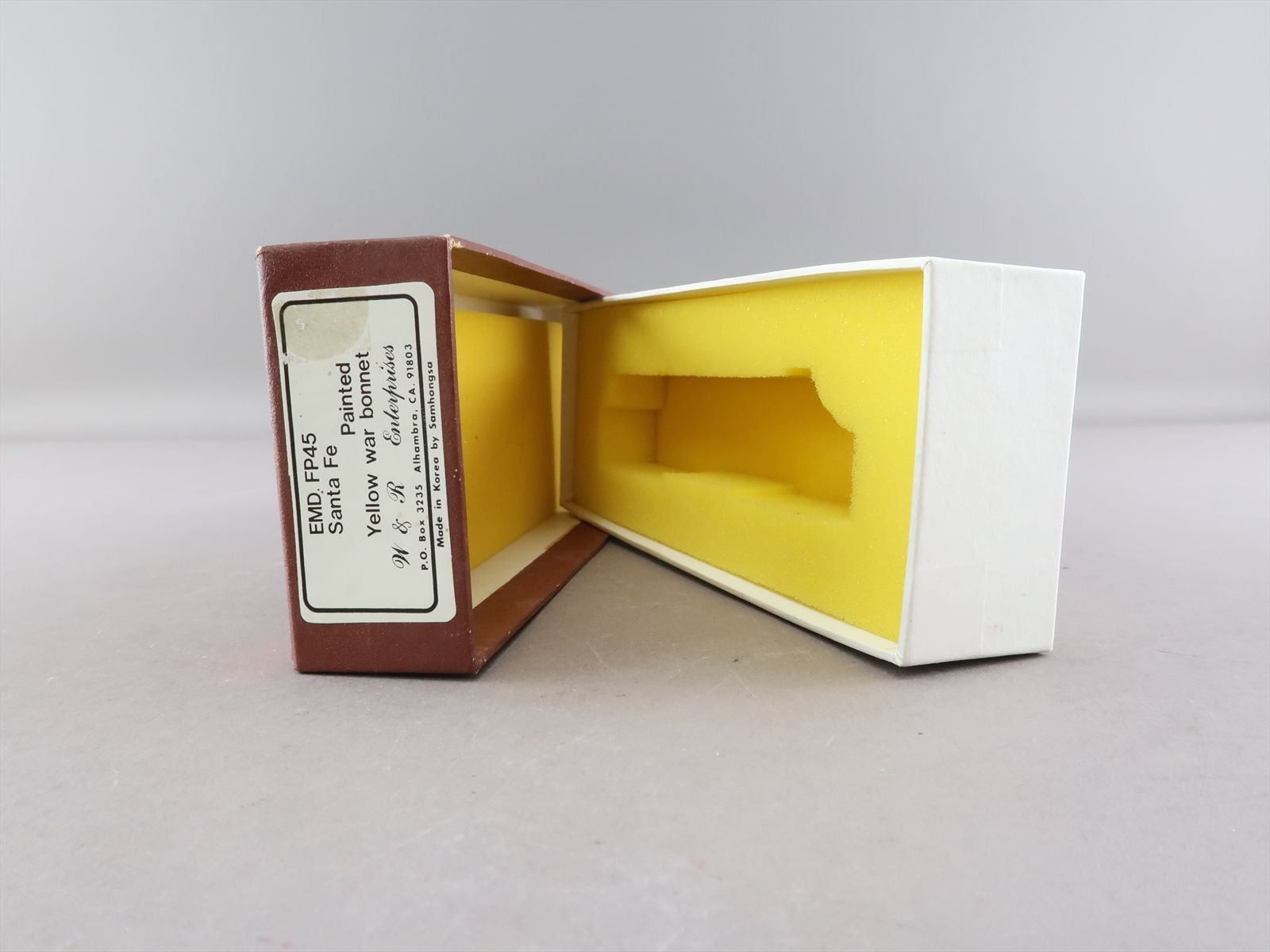 N Brass Model - W&R AT&SF Santa Fe FP45 Yellow Warbonnet - F/P - Samhongsa