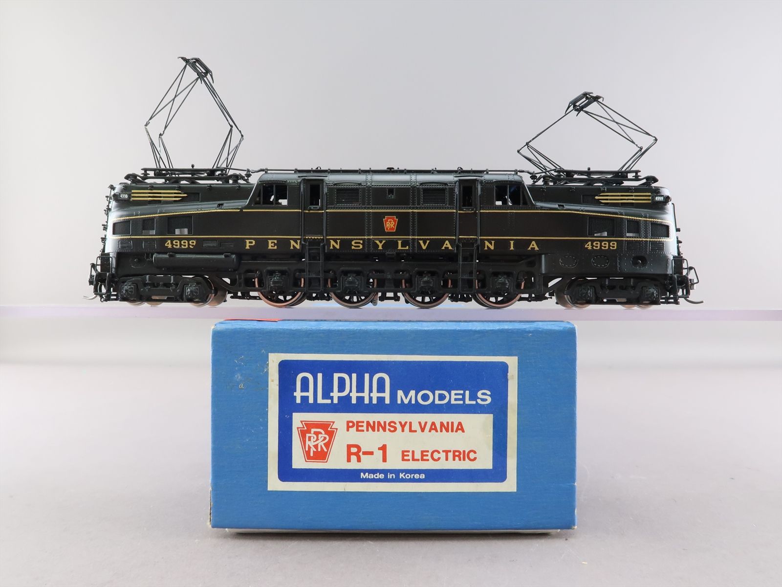 HO Brass Model - Alpha Models PRR Pennsylvania R-1 Electric #4999 - F/P ...