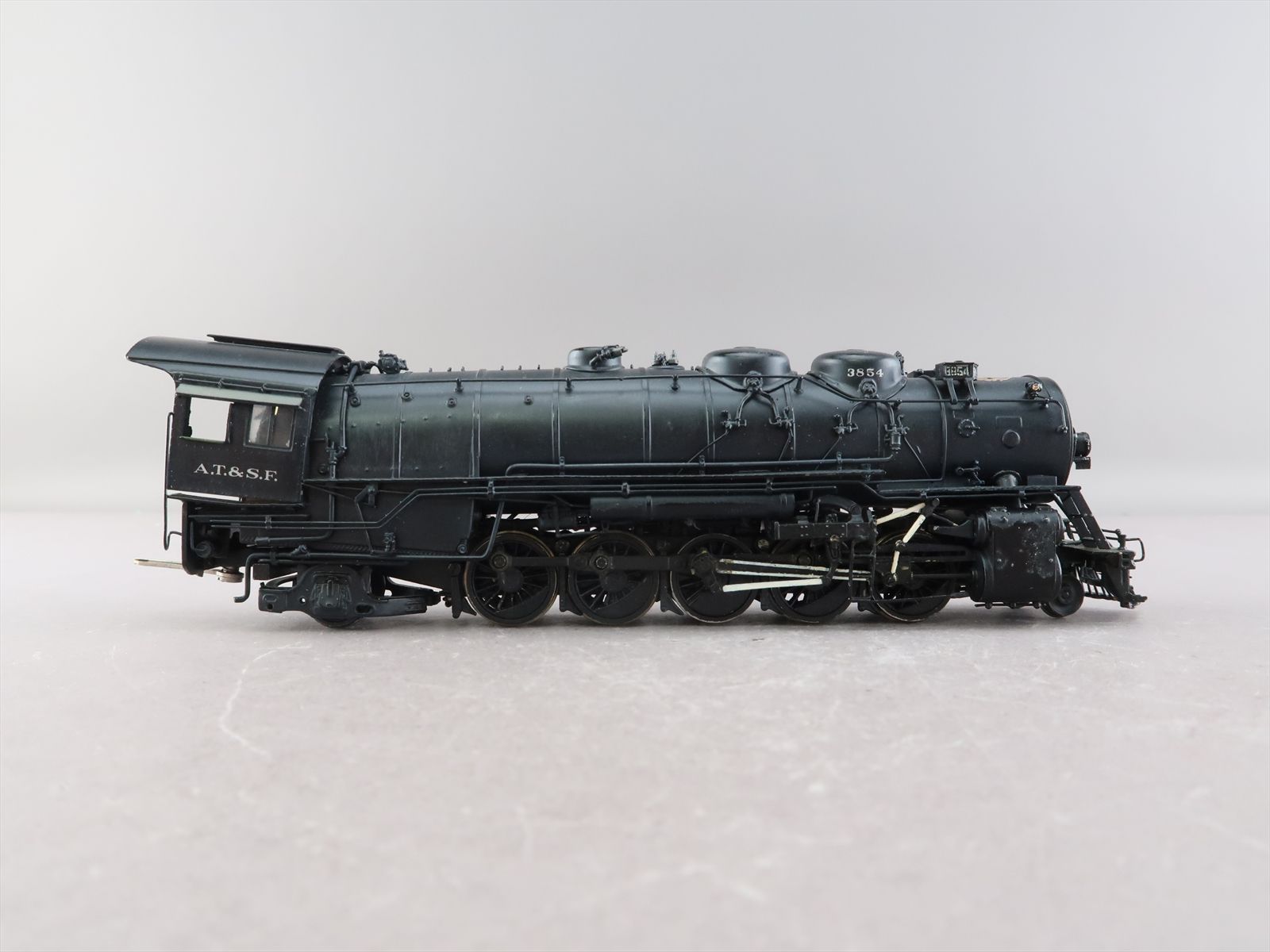 HO Brass Model - Key AT&SF Santa Fe 2-10-2 3800 Class #3854 - Custom ...