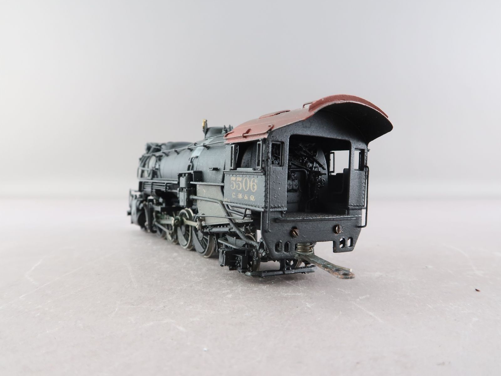 HO Brass Model - OMI 1427 CB&Q Burlington O-4 2-8-2 #5506 - Custom ...