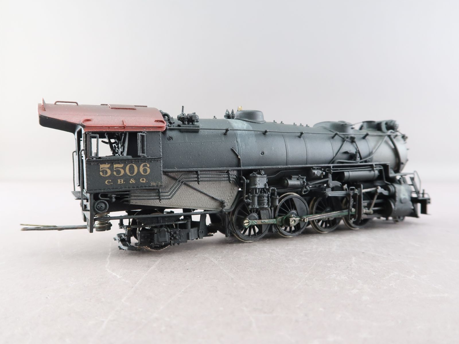 HO Brass Model - OMI 1427 CB&Q Burlington O-4 2-8-2 #5506 - Custom ...