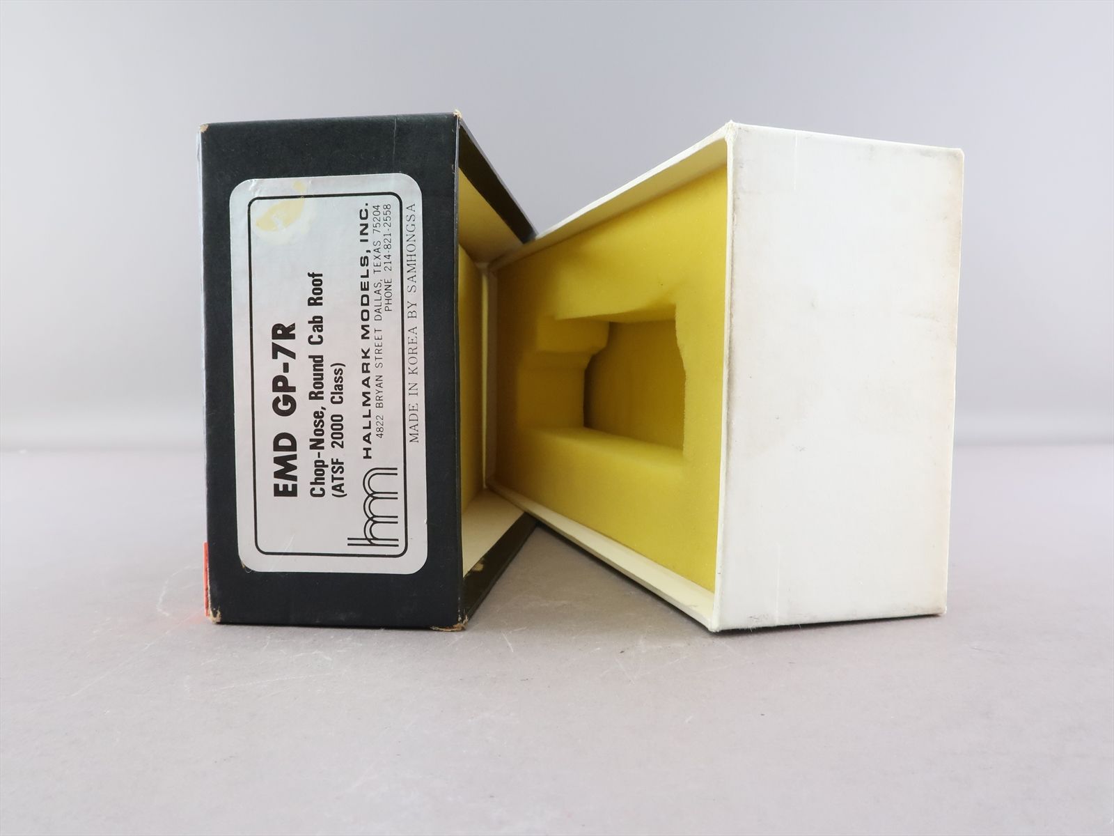 HO Brass Model - Hallmark HS0090 GP-7R AT&SF Santa Fe Chop Nose Round Cab Roof 2000 Class ...