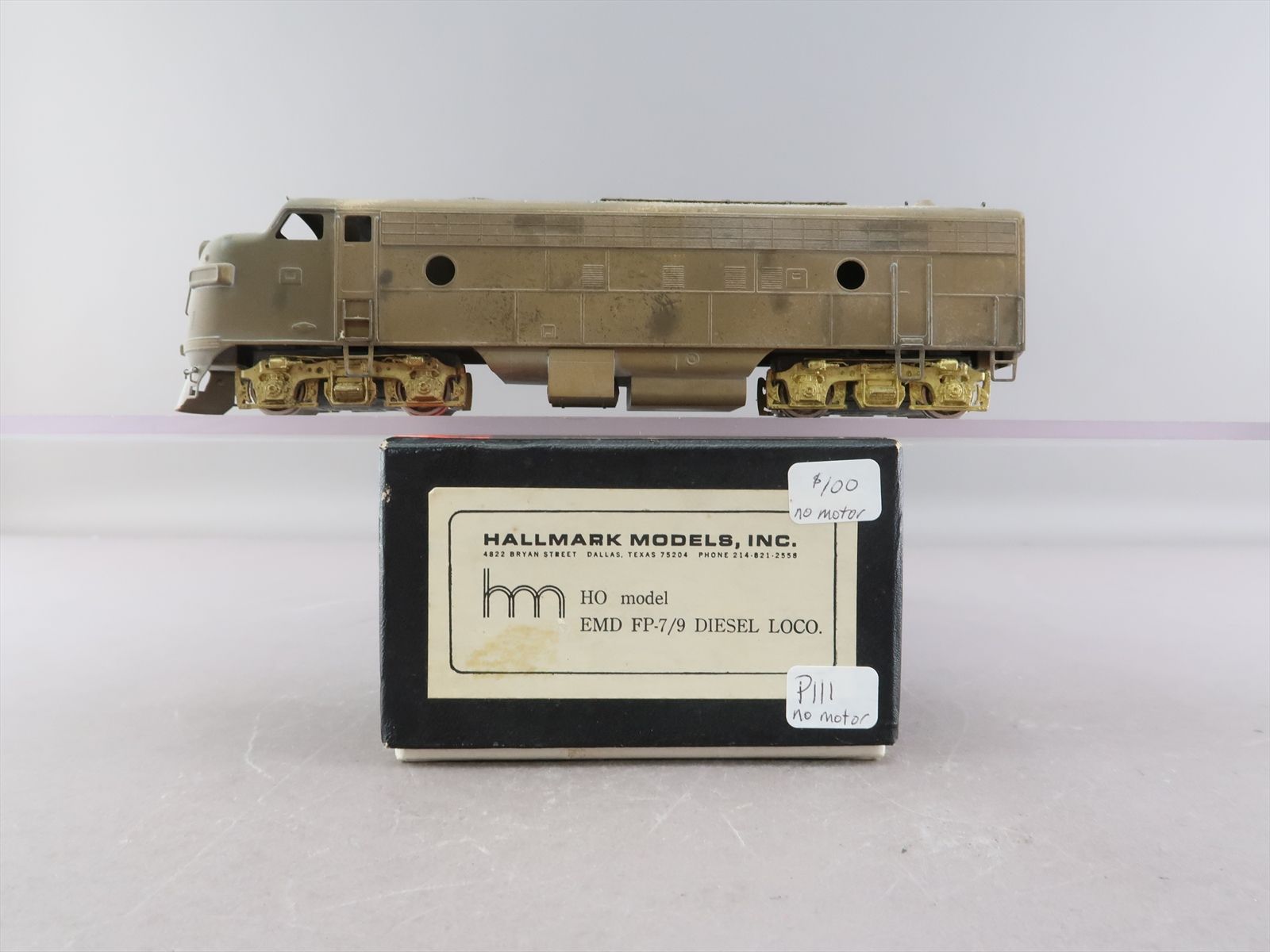 HO Brass Model - Hallmark EMD FP-7/9 FP7 FP7A / FP9 FP9A Single Unit ...