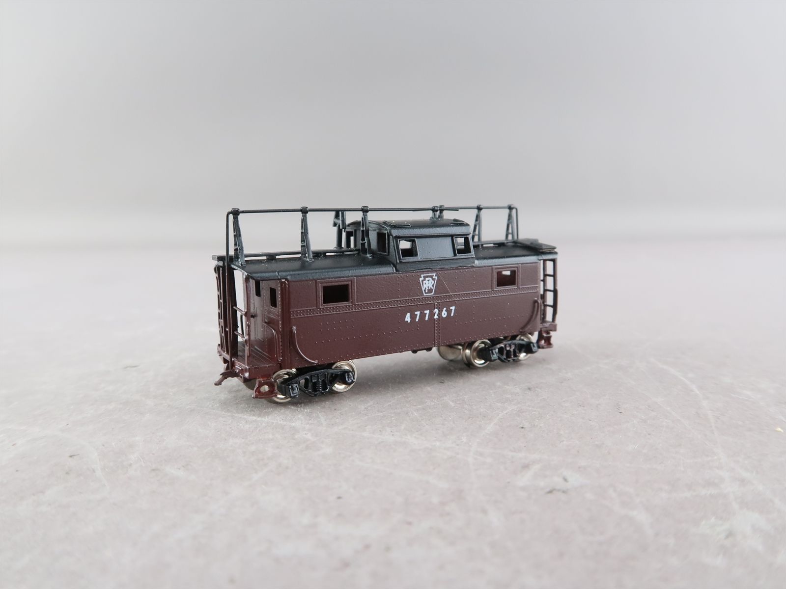 N Brass Model - PSC 16512-2 PRR Pennsylvania N5A Cabin Car #477267 - F ...