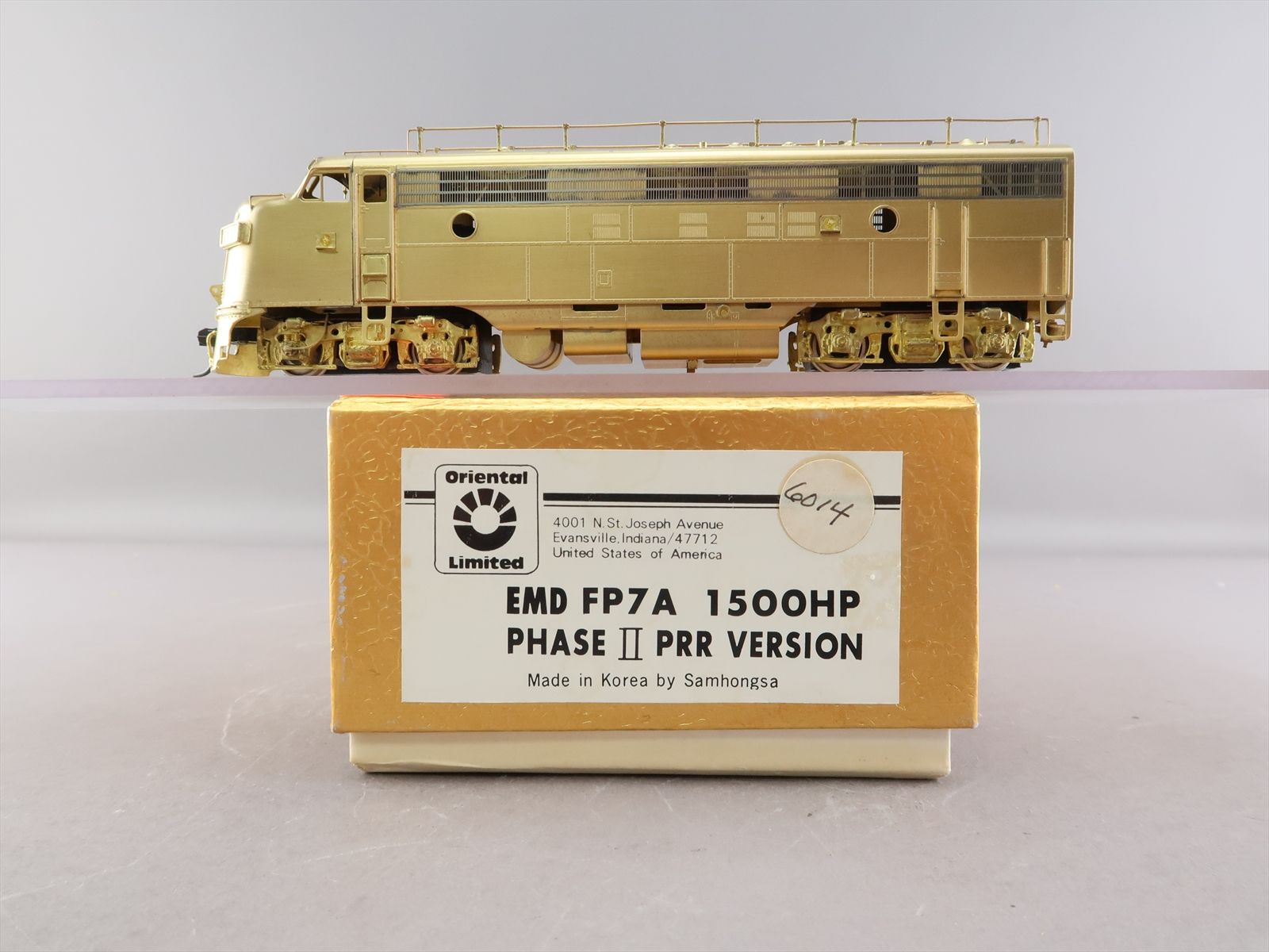 HO Brass Model - Oriental PRR Pennsylvania FP7 FP7A Phase II ...