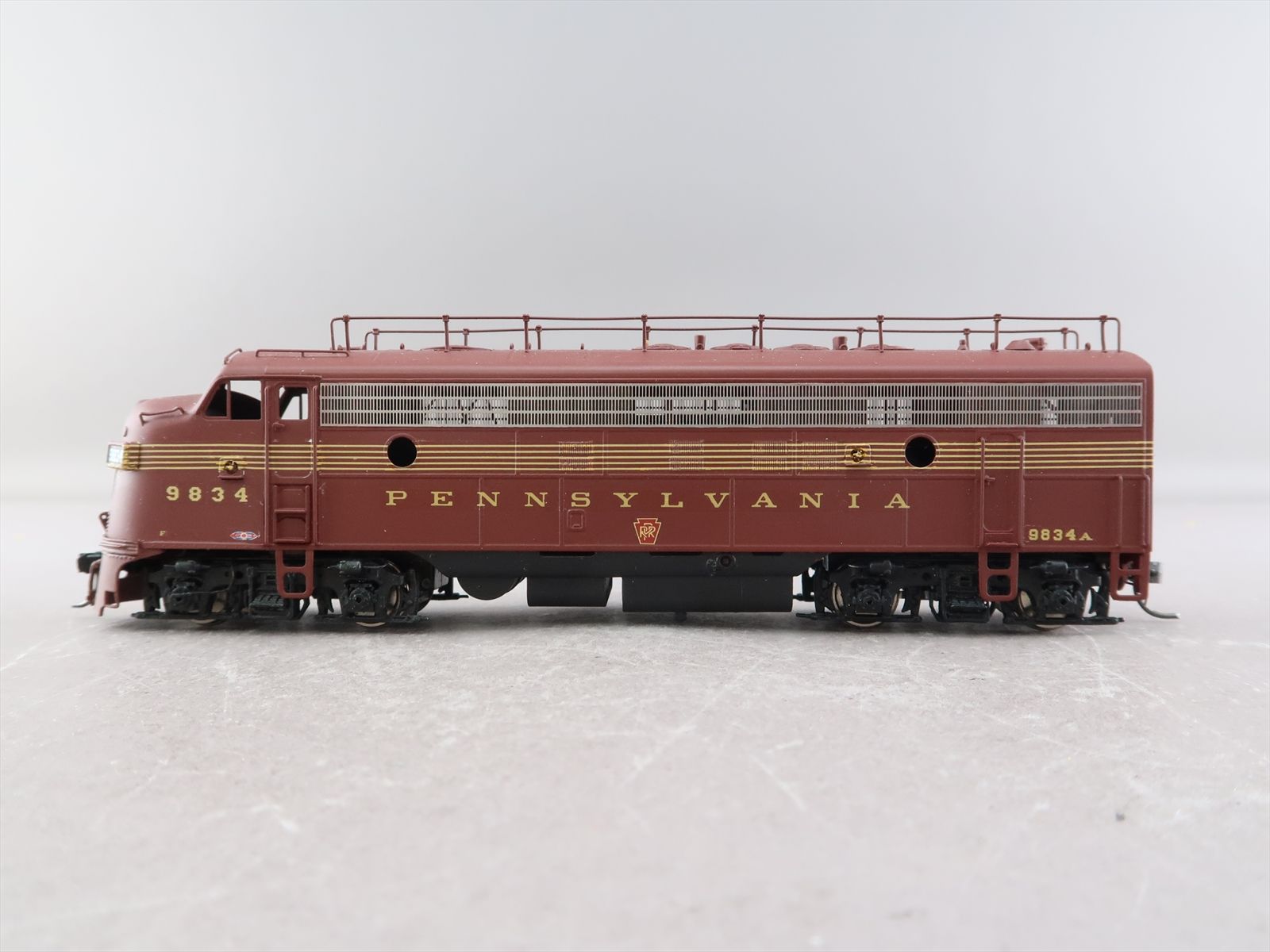 HO Brass Model - Oriental PRR Pennsylvania FP7 FP7A Phase II Tuscan Red ...