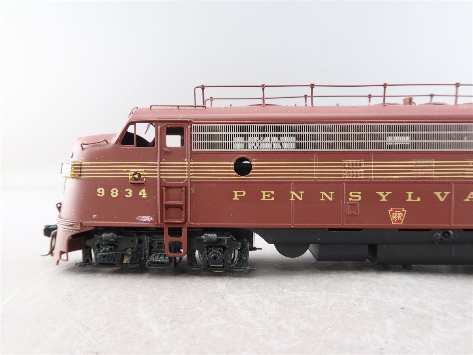 HO Brass Model - Oriental PRR Pennsylvania FP7 FP7A Phase II Tuscan Red ...