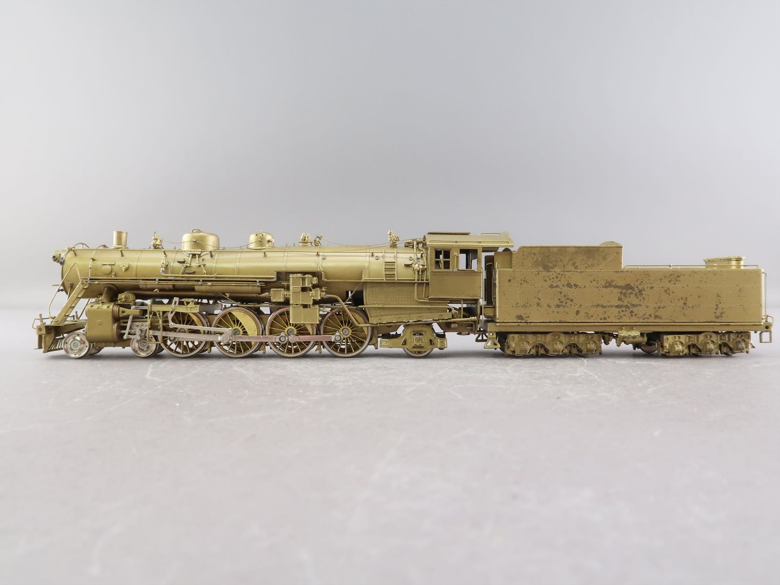 HO Brass Model - OMI 1406 CB&Q Burlington B-1a 4-8-2 - Unpainted - 1978 ...
