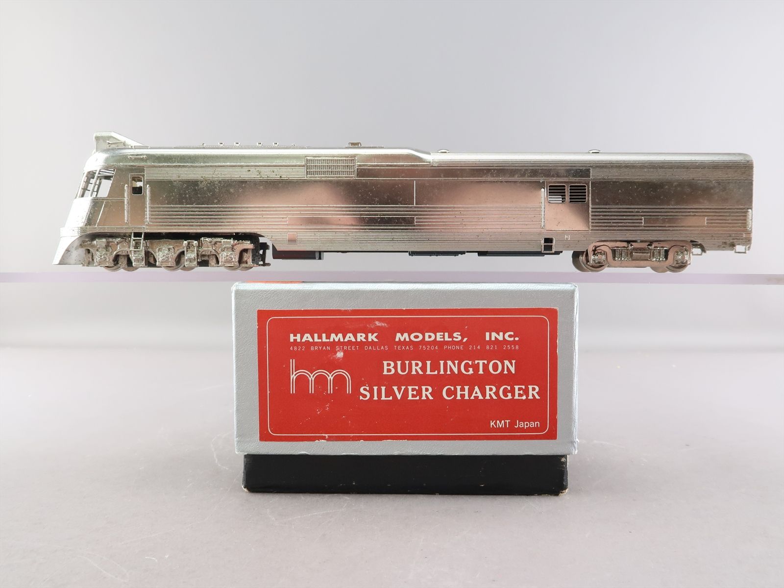 HO Brass Model - HM Hallmark CB&Q Burlington Silver Charger Shovel Nose ...