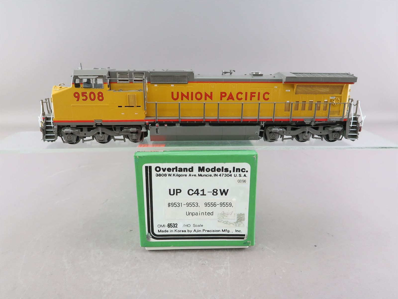 HO Brass Model - OMI 6532.1 UP Union Pacific C41-8W #9508 - Custom - 1996 Run - Ajin