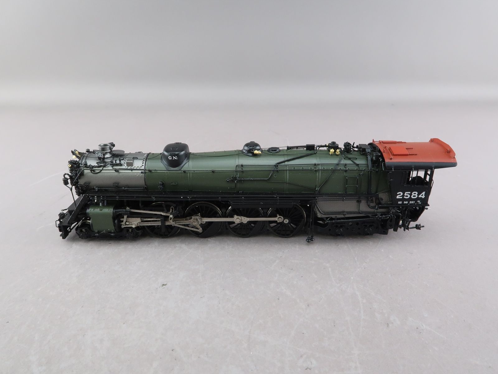 HO Brass Model - CIL 2203.1 GN Great Northern 4-8-4 S-2 #2584 Open Cab ...