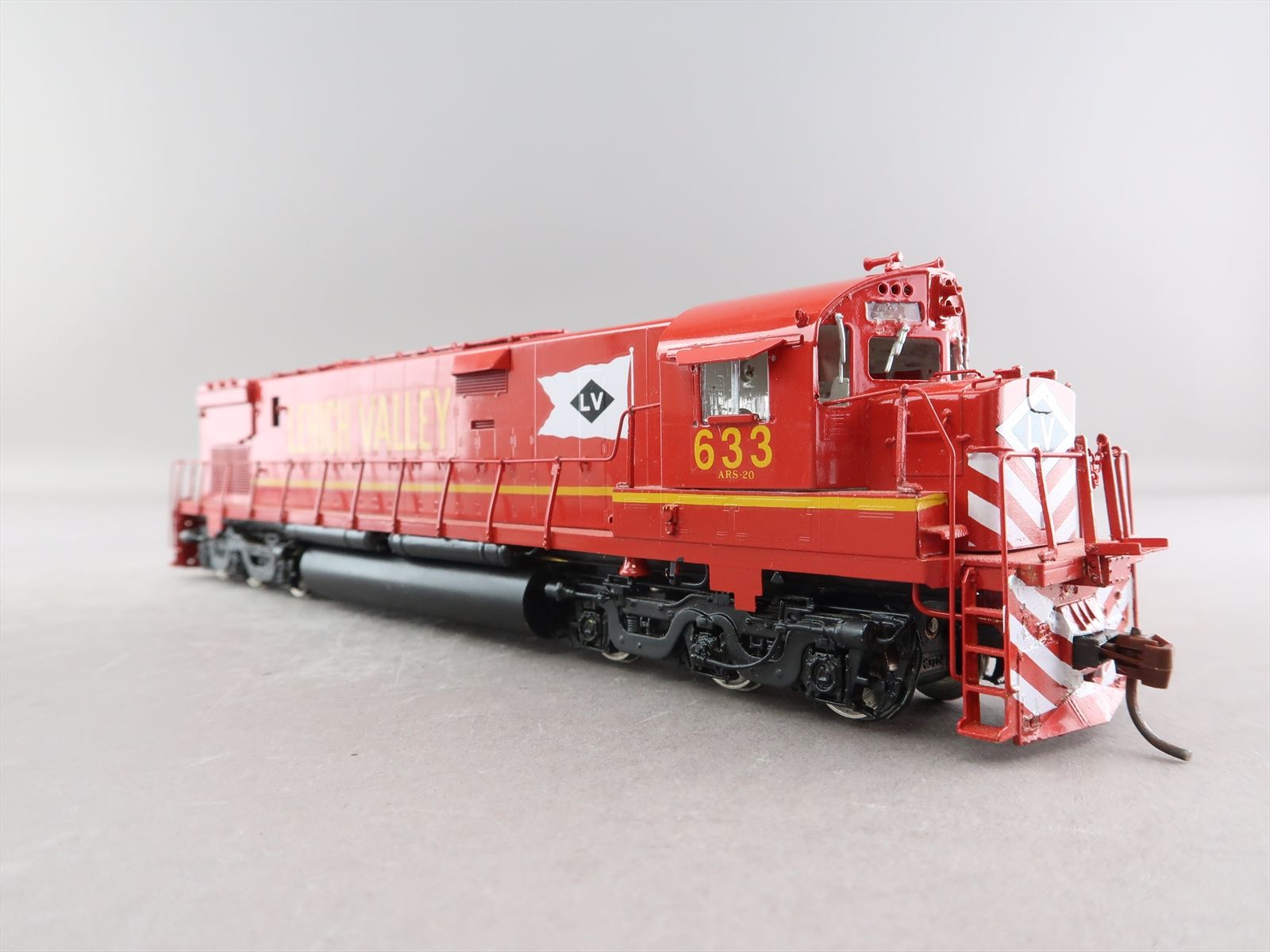 HO Brass Model - OMI 5978 LV Lehigh Valley C628 1974 Era #633 - Custom - 1991 Run - Ajin