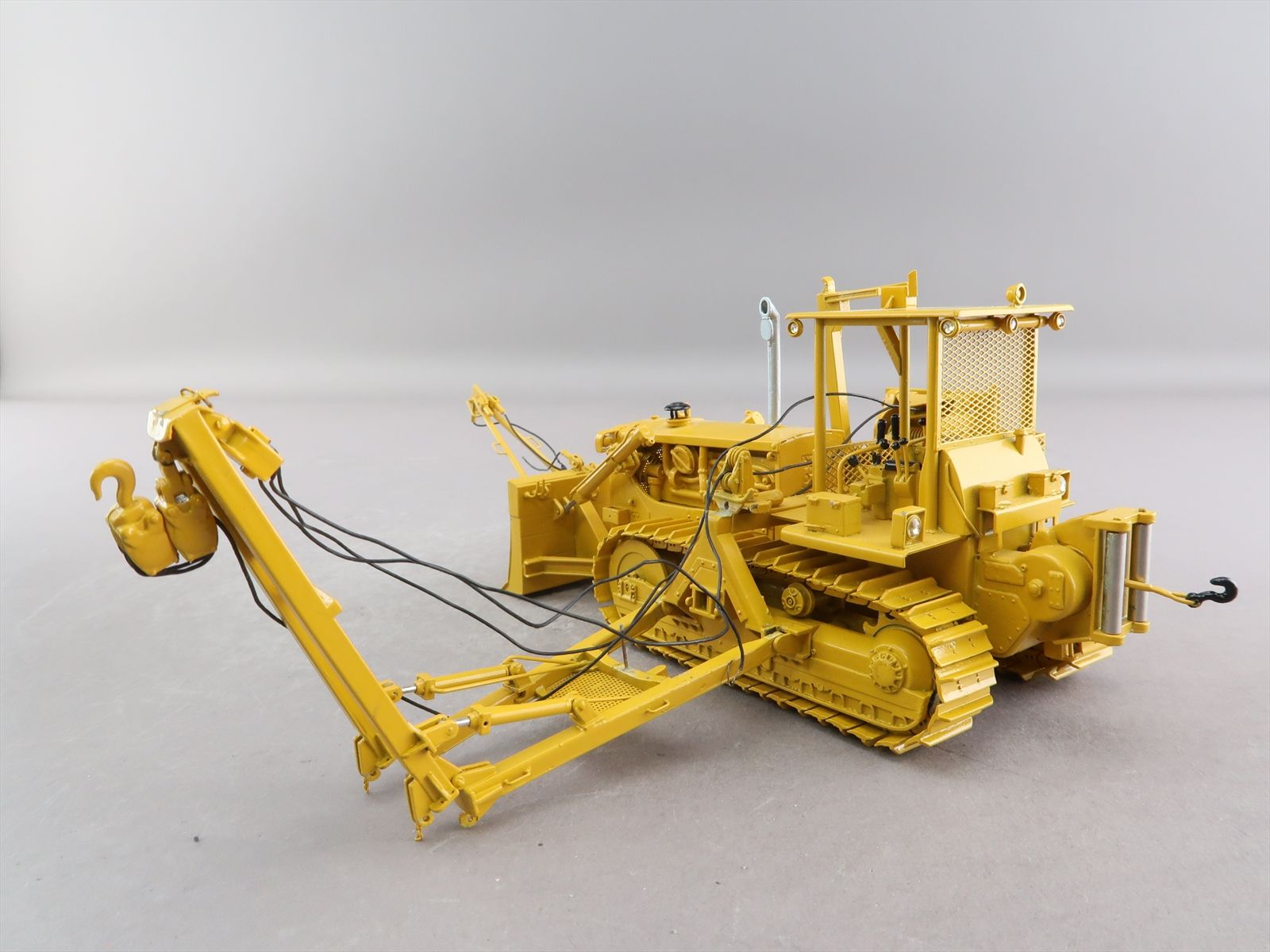 O Brass Model - OMI 0812.1 D&RGW Rio Grande Pipe Laying Dozer w ...