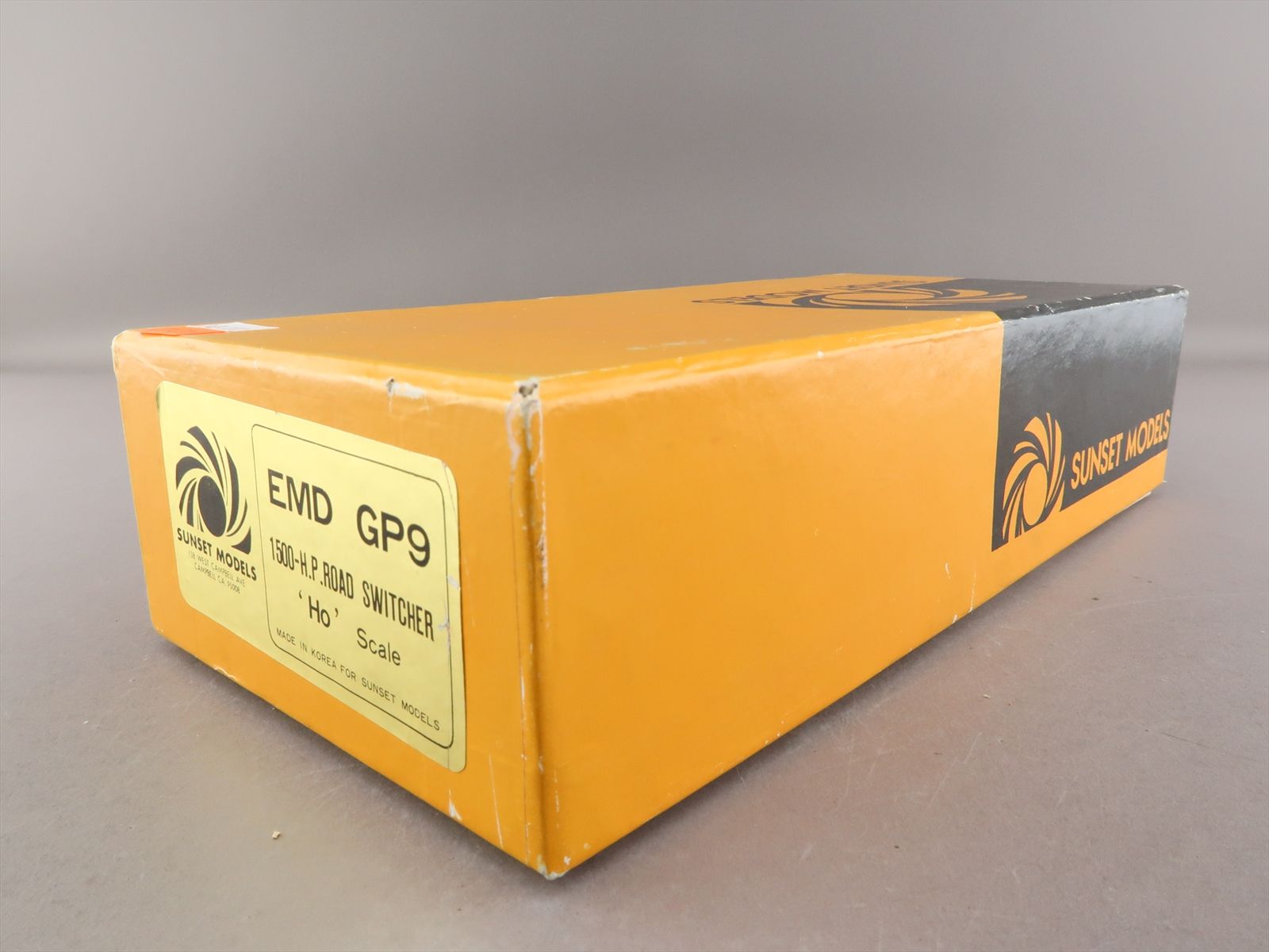 HO Brass Model - Sunset PRR Pennsylvania EMD GP9 1500 HP Road Switcher #7004 - Custom ...