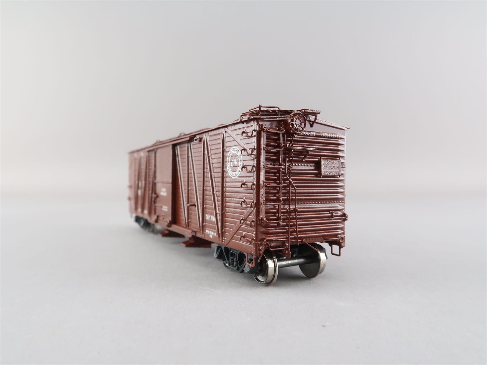 HO Brass Model - OMI 3100 D&H Delaware & Hudson Wood Sheathed Boxcar ...