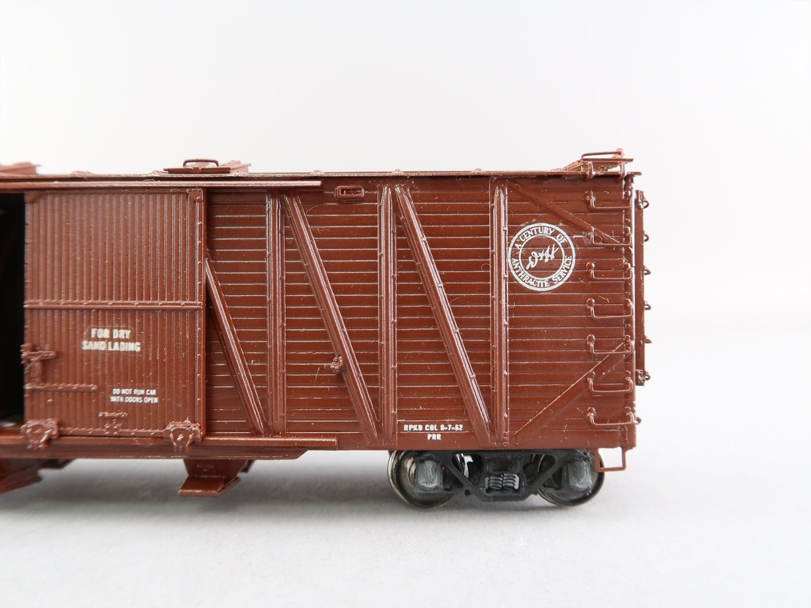 HO Brass Model - OMI 3100 D&H Delaware & Hudson Wood Sheathed Boxcar ...