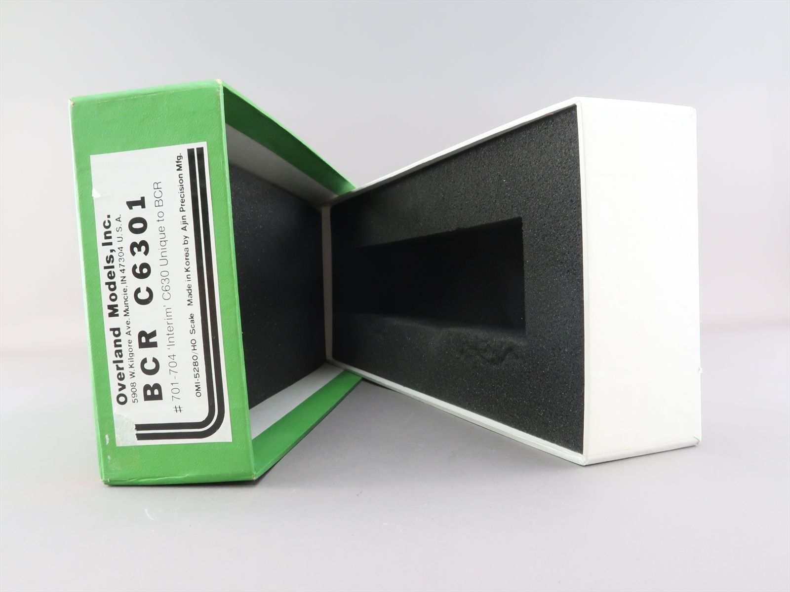 HO Brass Model - OMI 5280 BCR British Columbia C630 #701 - Custom + Weathered - 1991 Run - Ajin