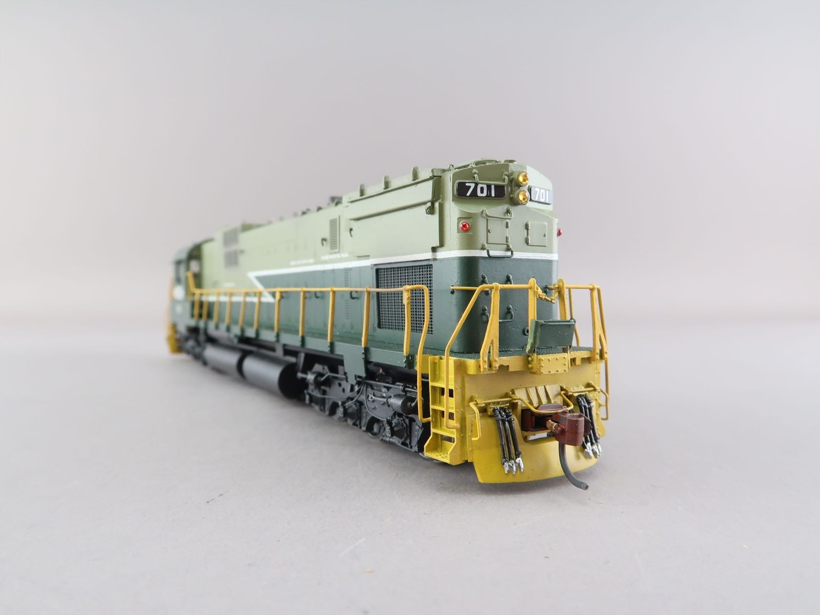 HO Brass Model - OMI 5280 BCR British Columbia C630 #701 - Custom + Weathered - 1991 Run - Ajin
