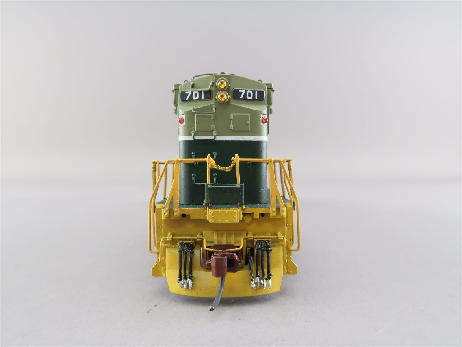 HO Brass Model - OMI 5280 BCR British Columbia C630 #701 - Custom + Weathered - 1991 Run - Ajin