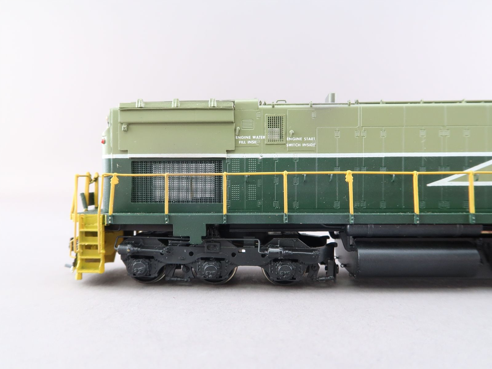 HO Brass Model - OMI 5280 BCR British Columbia C630 #701 - Custom + Weathered - 1991 Run - Ajin