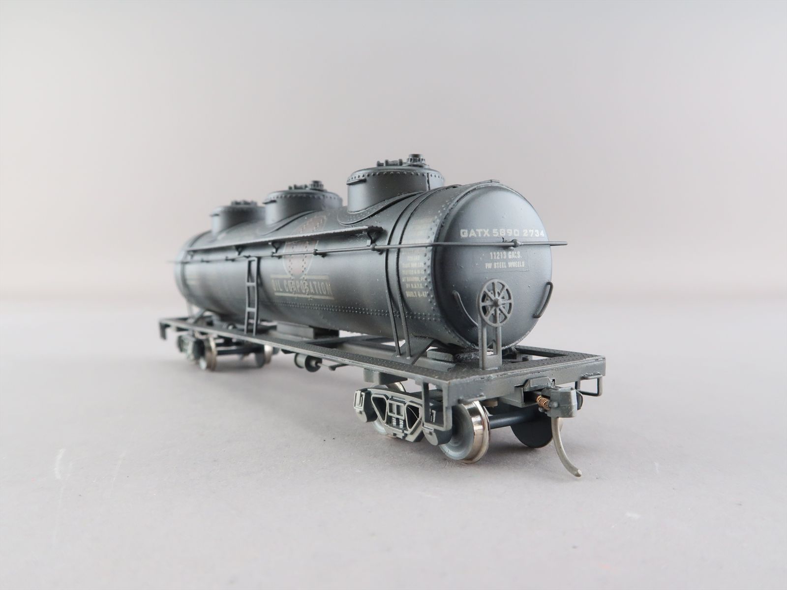 HO Brass Model - Gem TM-301 GATX Gulf Oil Corporation 3-Dome Tank Car ...