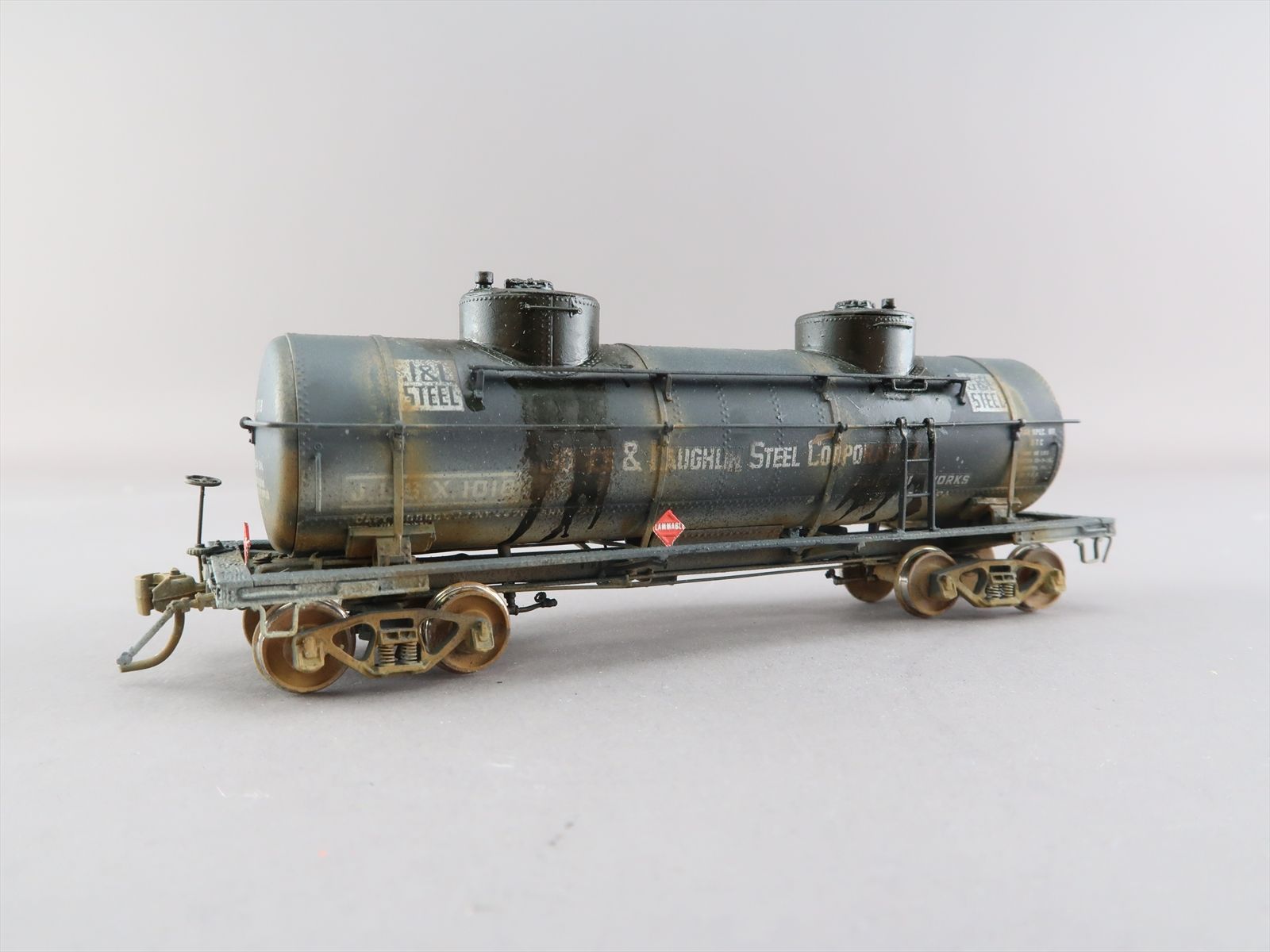 HO Brass Model - OMI 3131 Jones & Laughlin ACF Double Dome 8000 Gallon ...