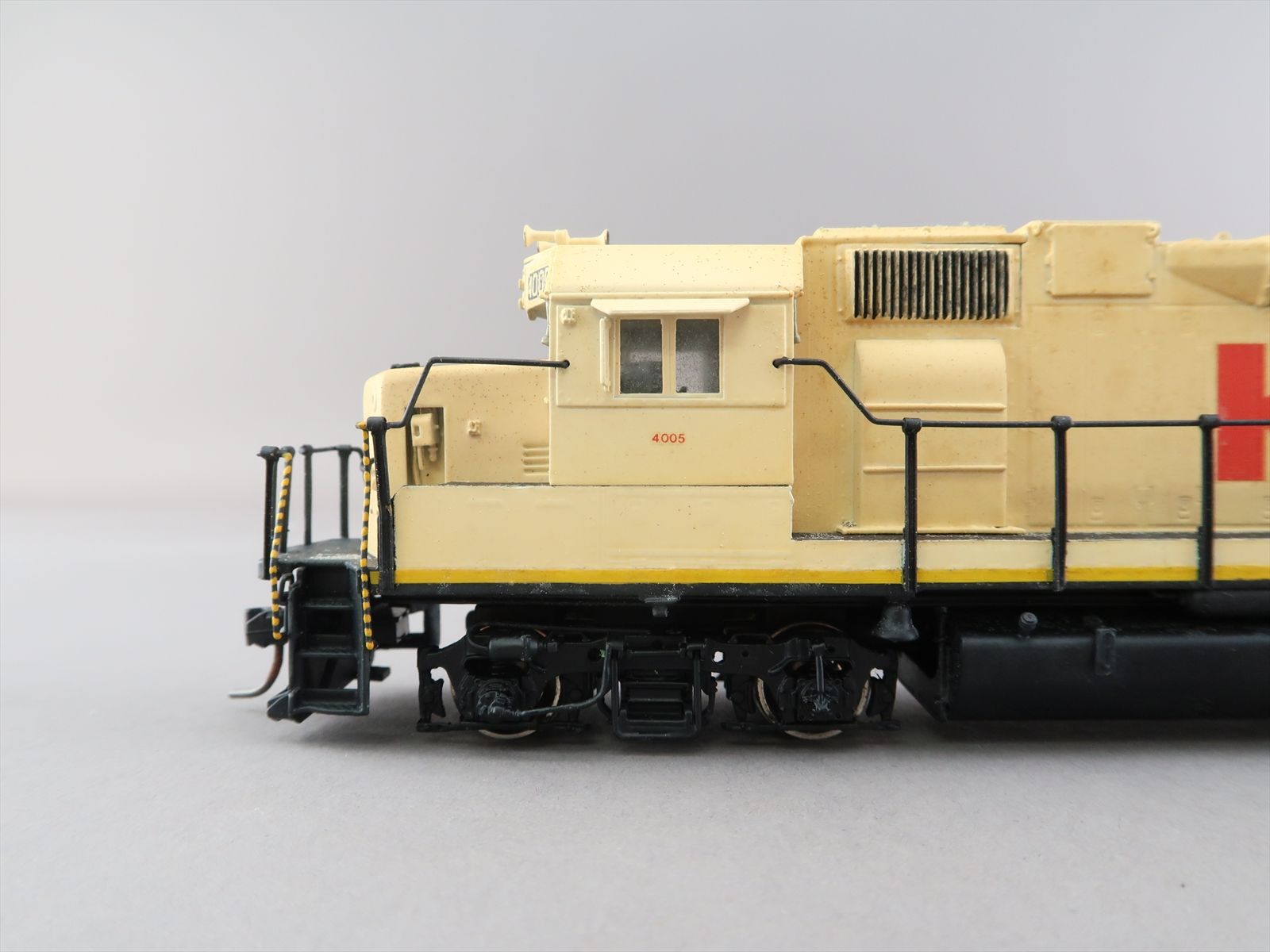 HO Brass Model - OMI 1865 KCS Kansas CIty Southern GP38-2 Low Hood w ...