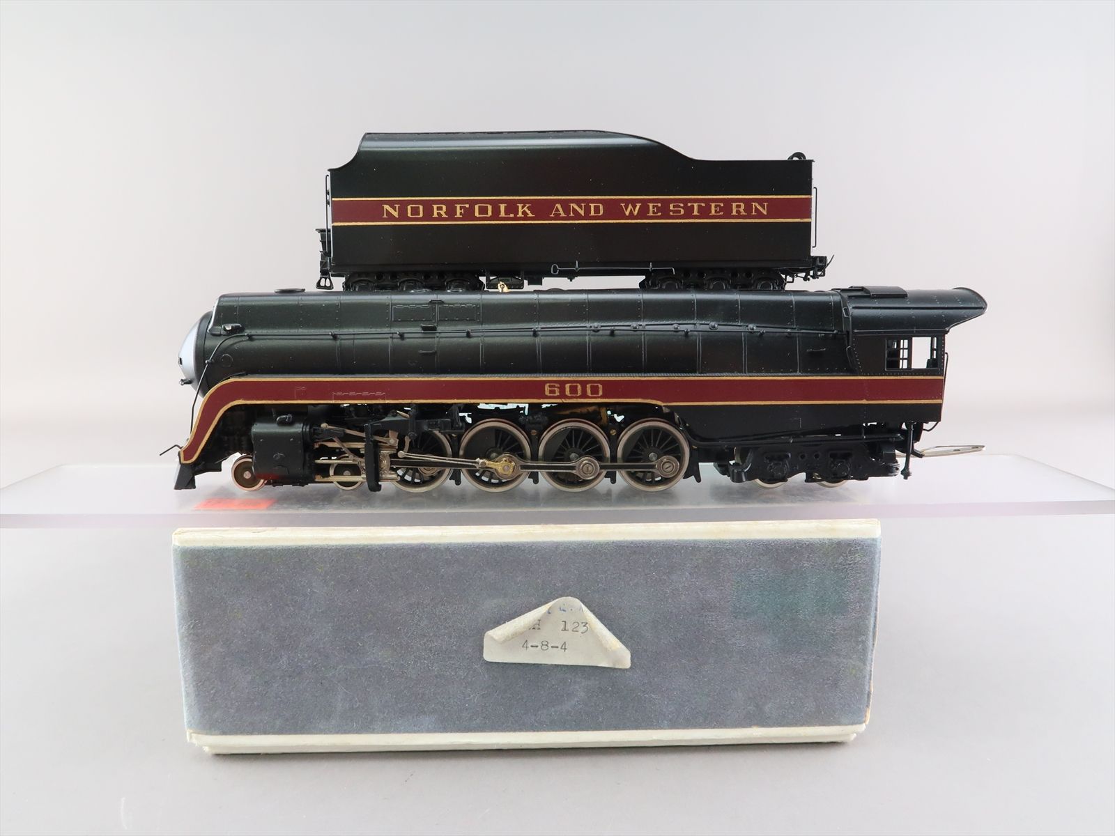 HO Brass Model - Gem N&W Norfolk & Western 4-8-4 J Streamlined #600 ...